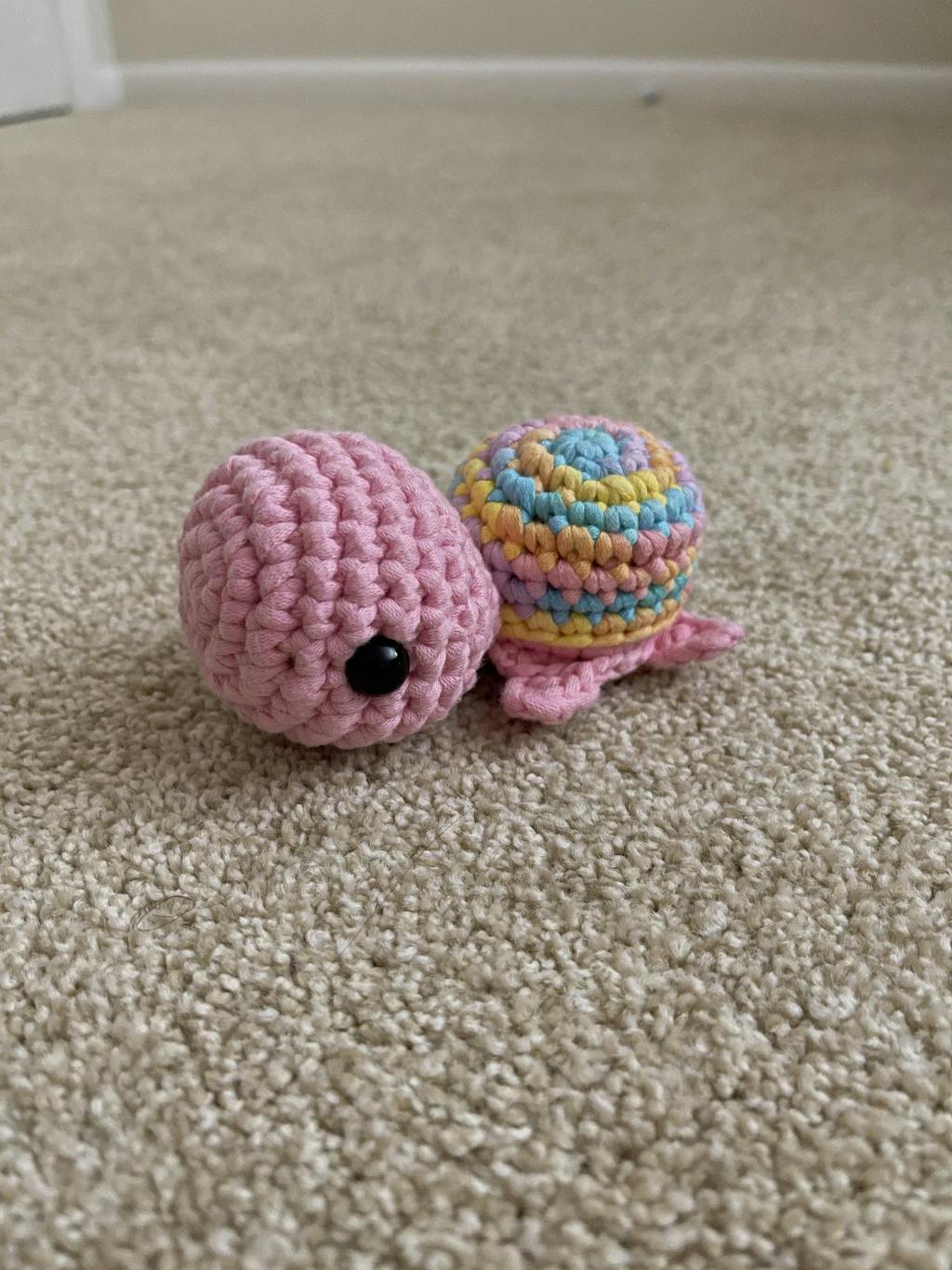 Pastel Turtle Crochet Kit | The Woobles