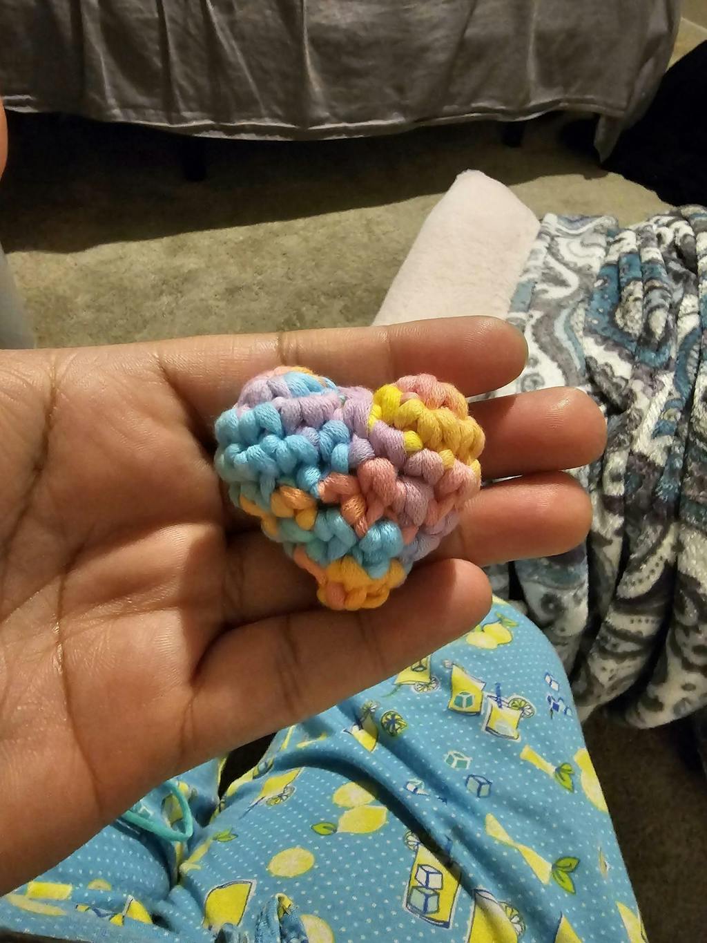 Tiny Pastel Heart Crochet Kit | The Woobles