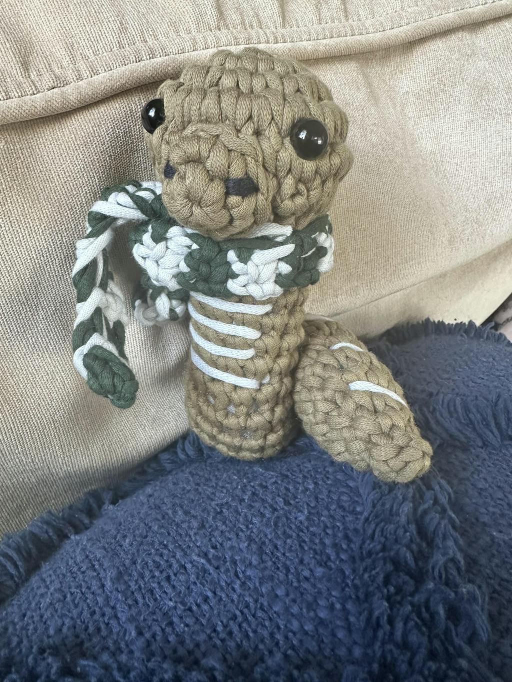 Slytherin™ Serpent and Scarf Crochet Bundle | The Woobles