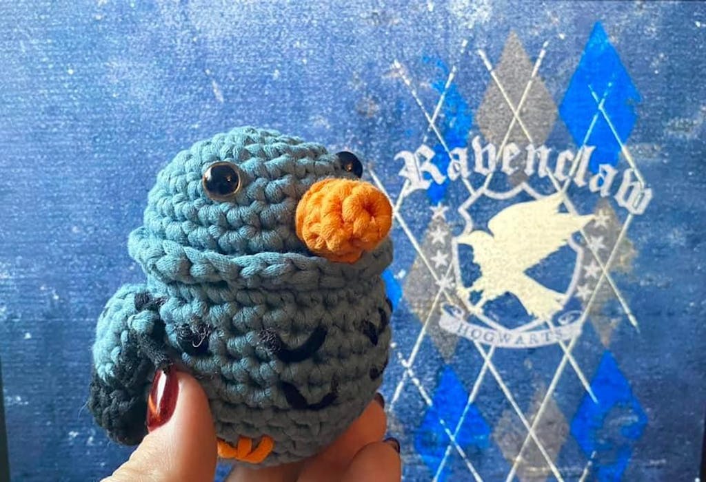 Ravenclaw™ Raven Crochet Kit for Beginners | The Woobles