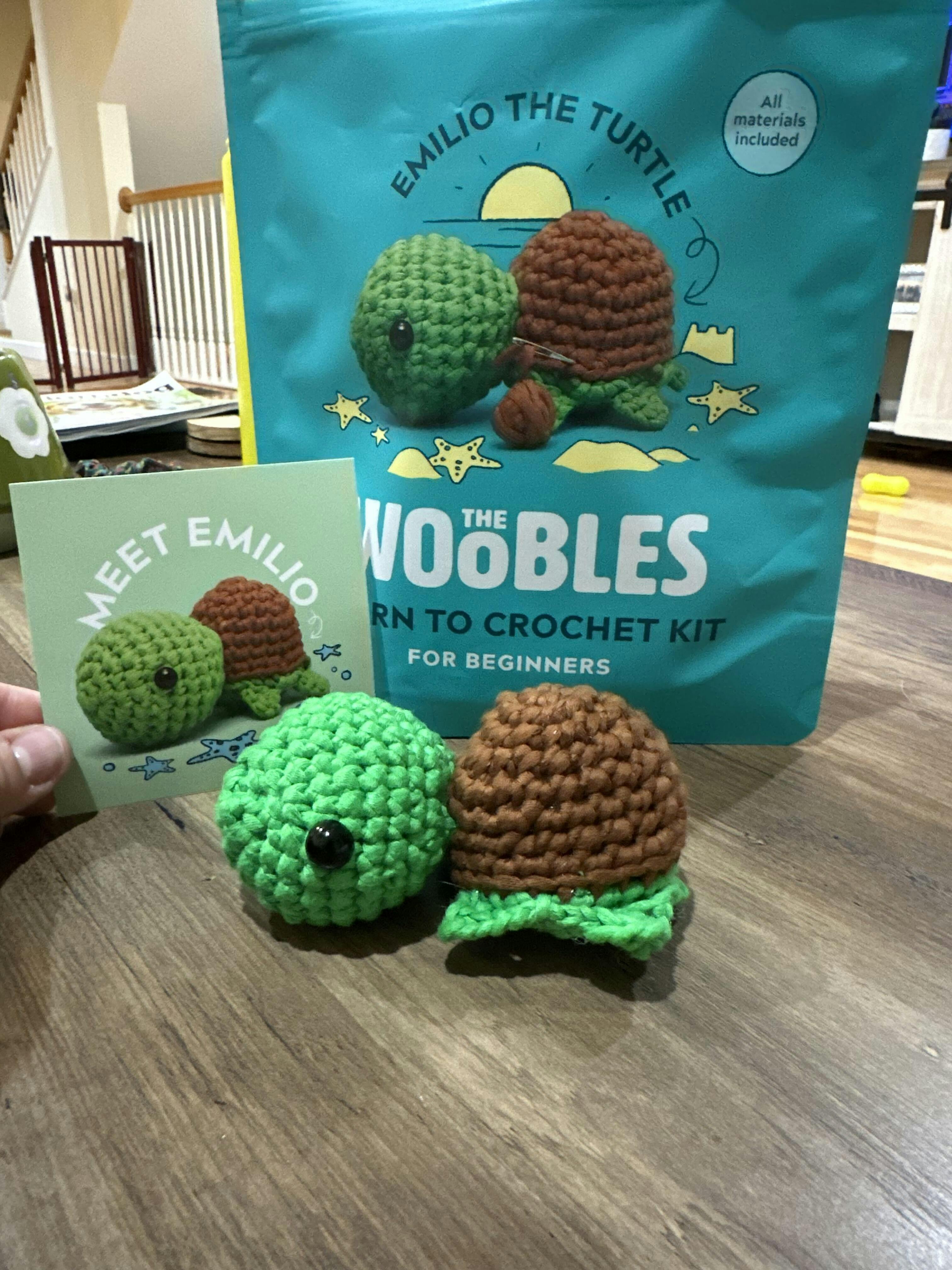 Turtle Crochet Kit | The Woobles