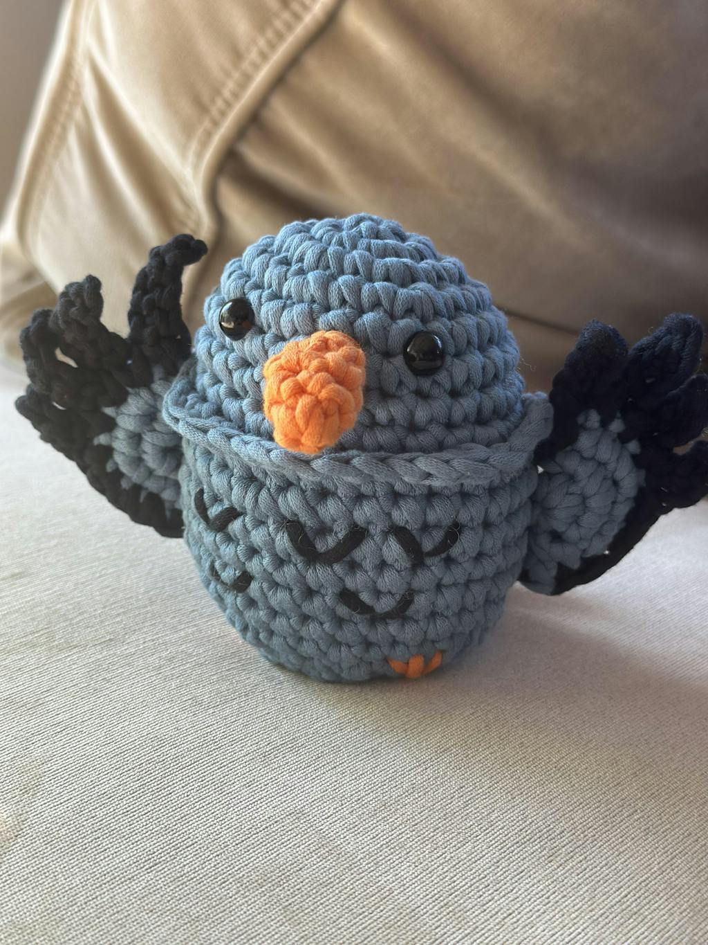 Ravenclaw™ Raven Crochet Kit for Beginners | The Woobles