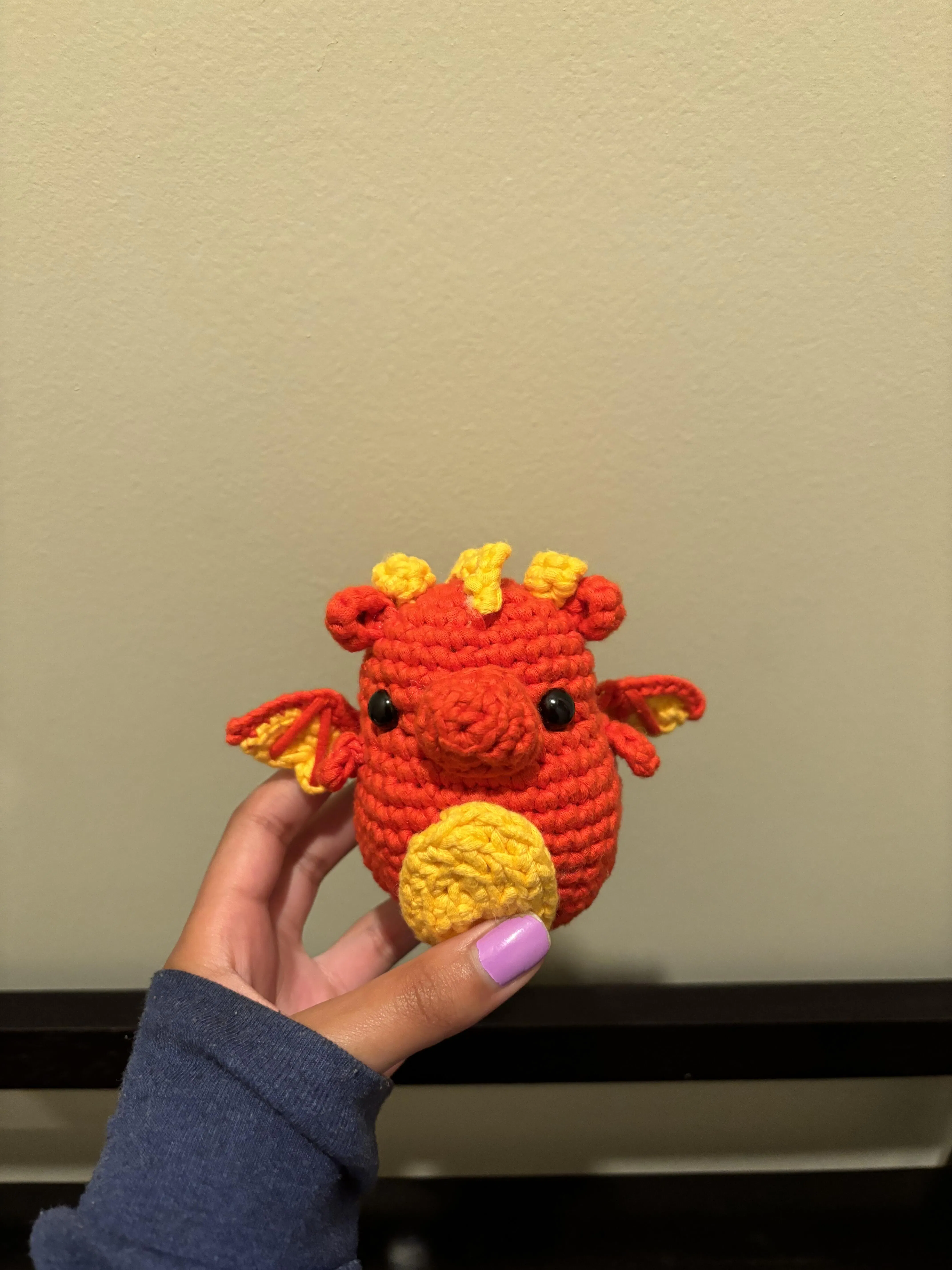 Red Dragon Crochet Kit | The Woobles