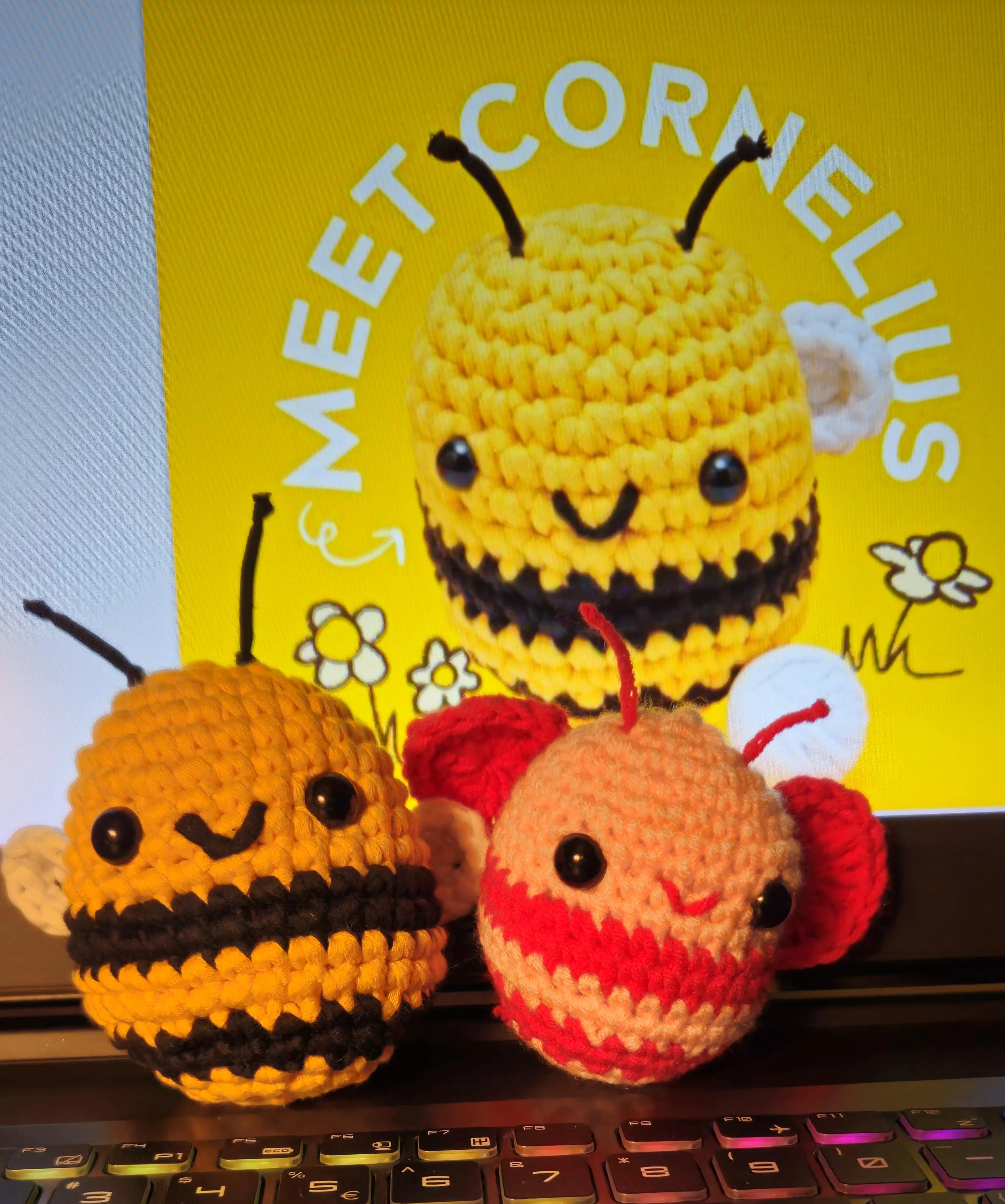 Bee Crochet Kit for Beginners | The Woobles