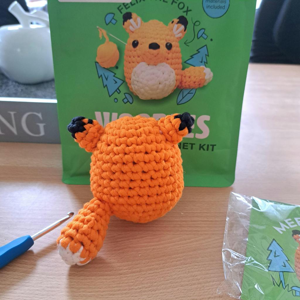 Fox Crochet Kit for Beginners | The Woobles