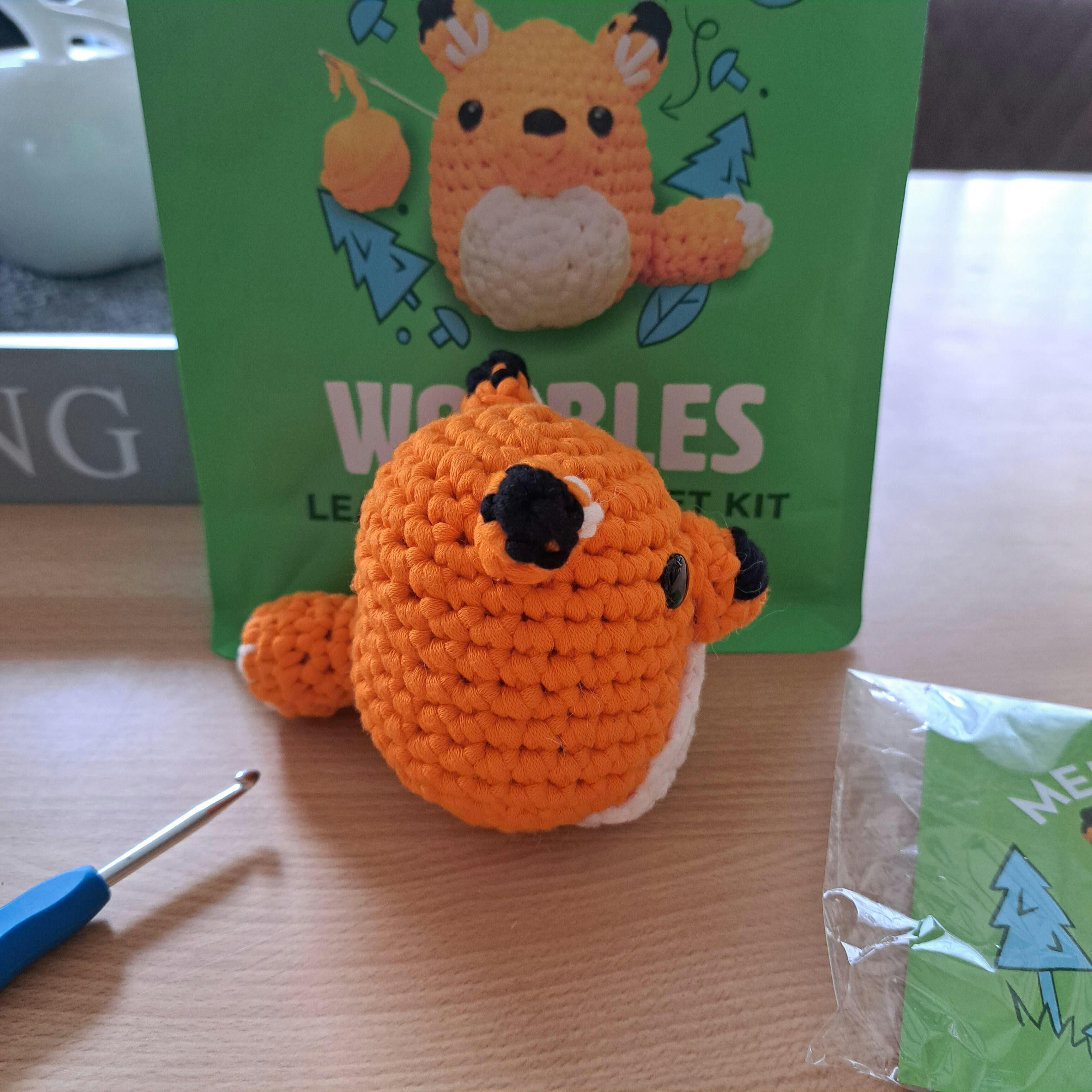 Fox Crochet Kit for Beginners | The Woobles
