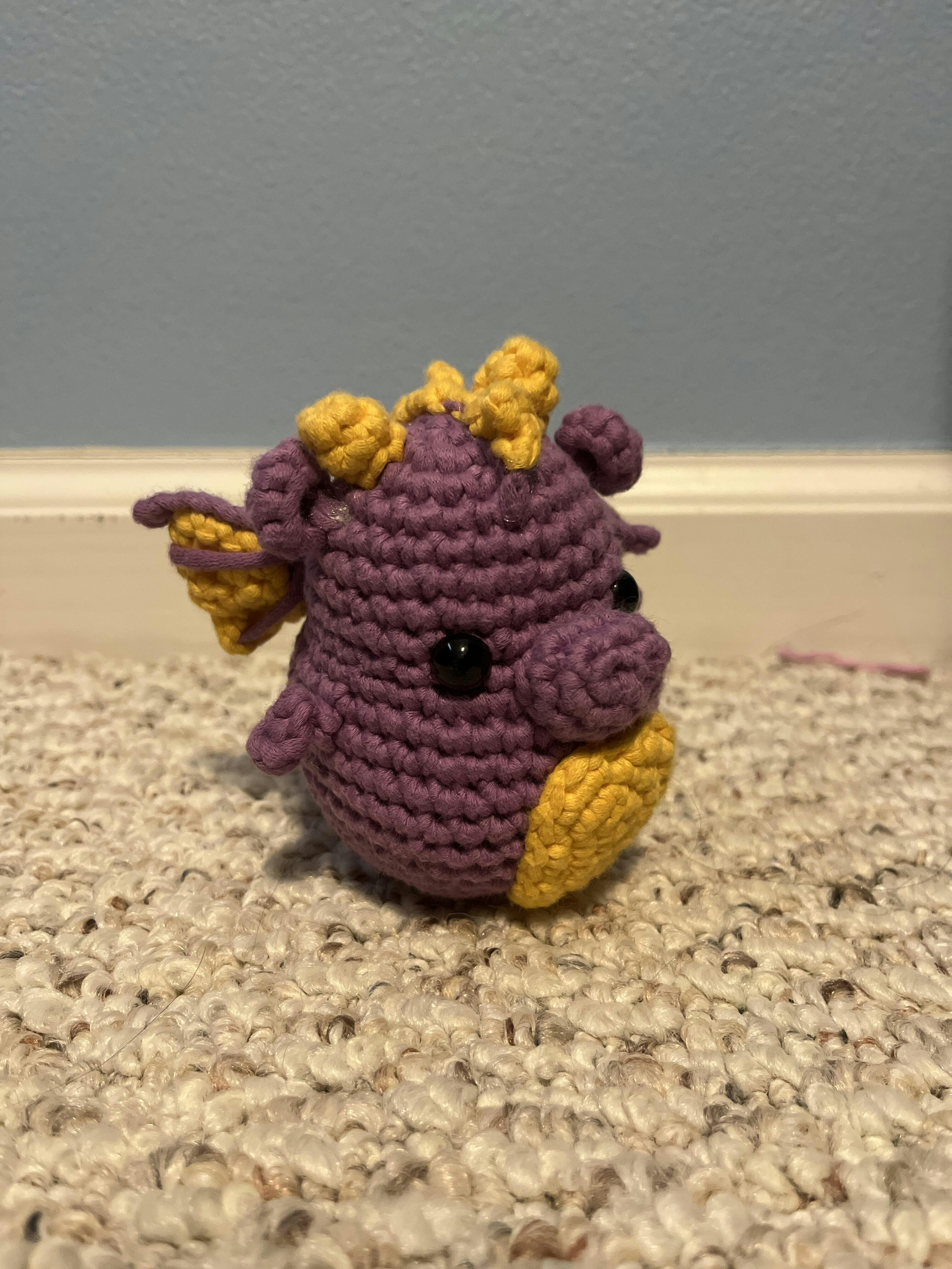Dragon Crochet Kit for Beginners | The Woobles