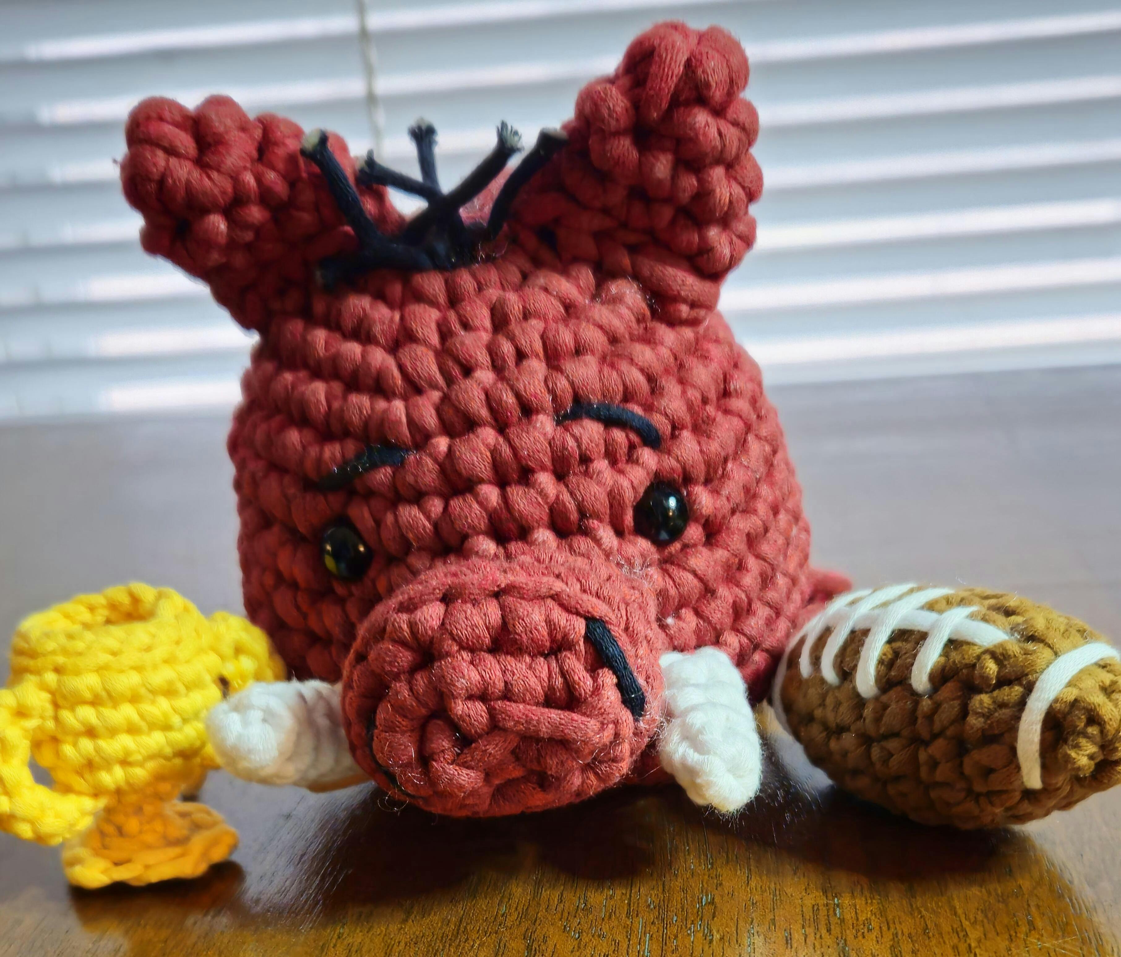 Pig Crochet Kit for Beginners | The Woobles