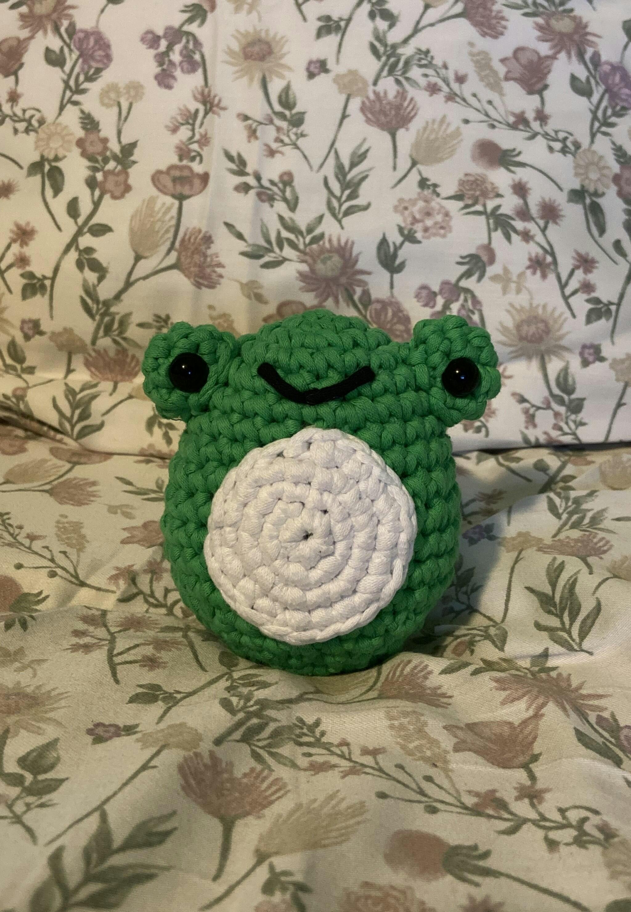 Frog Crochet Kit | Learn to Crochet with The Woobles