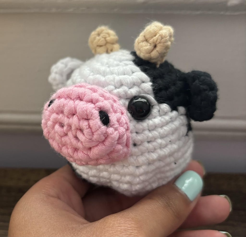 Cow Crochet Kit | The Woobles