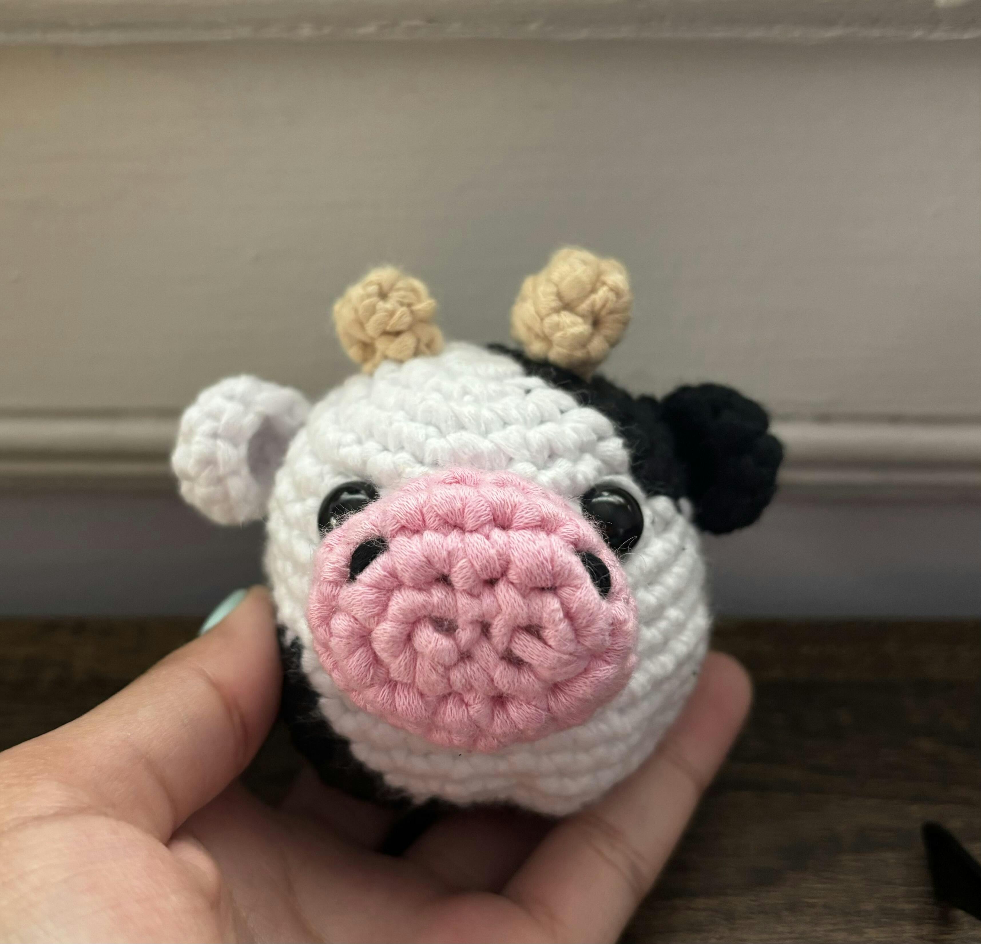 Cow Crochet Kit | The Woobles