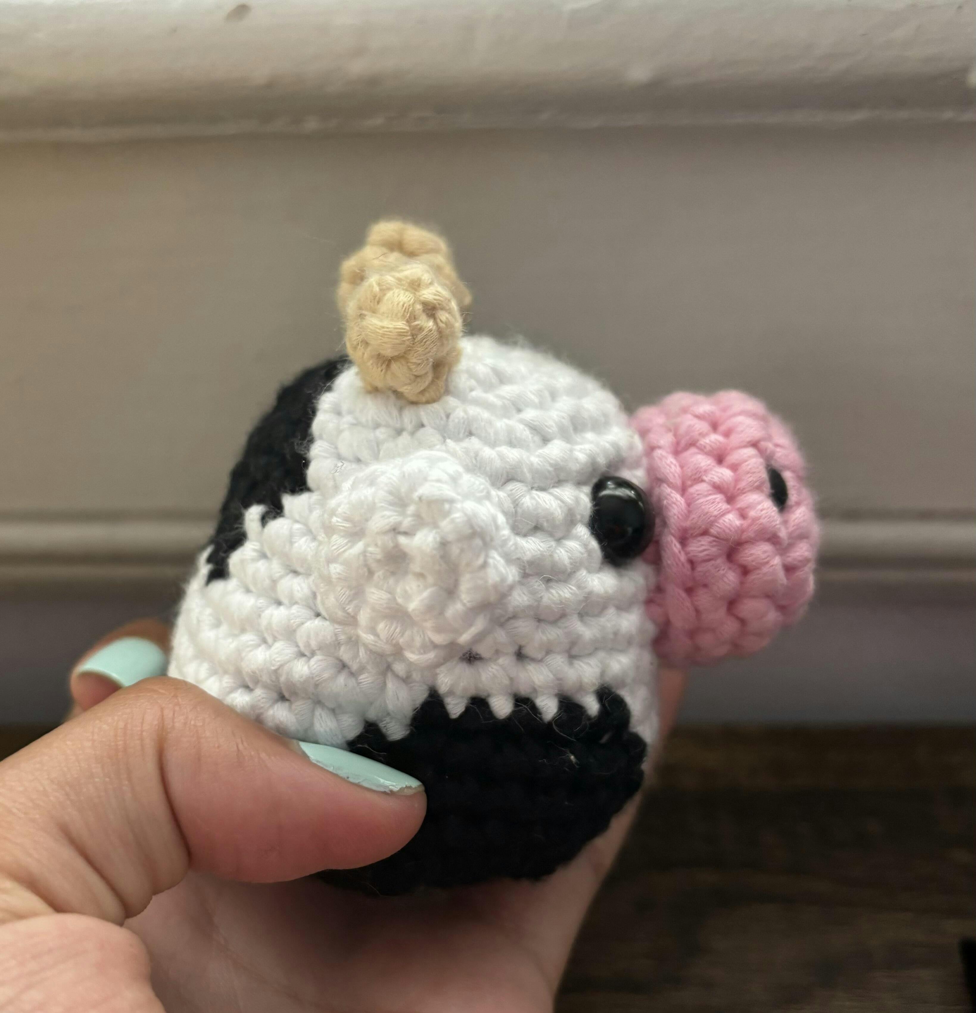 Cow Crochet Kit | The Woobles