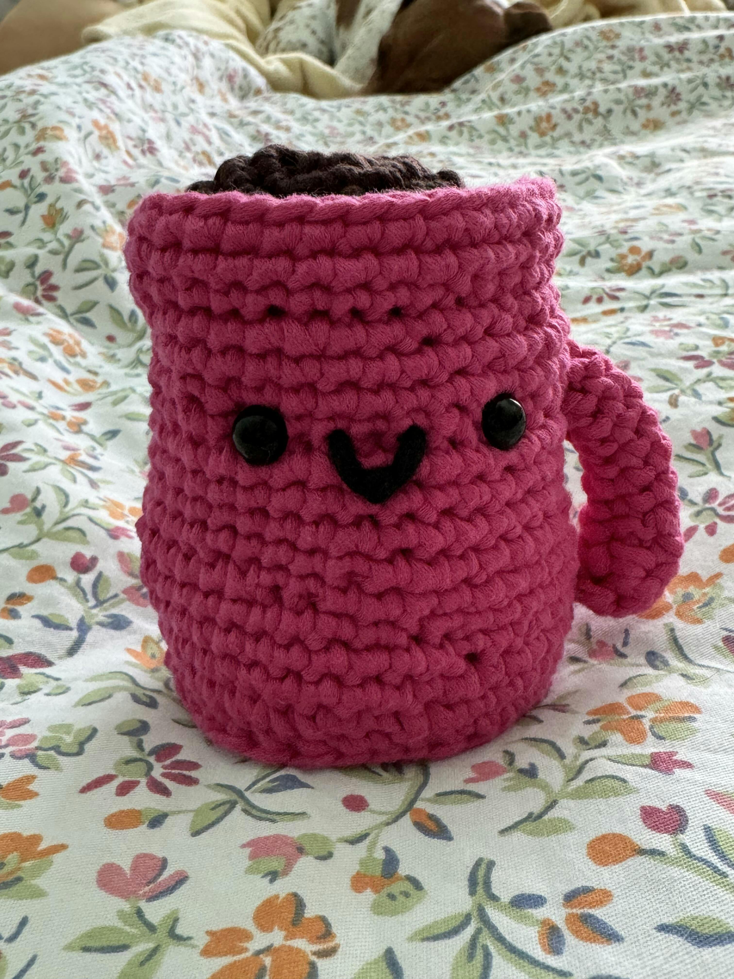 Coffee Mug Crochet Kit for Beginners | The Woobles