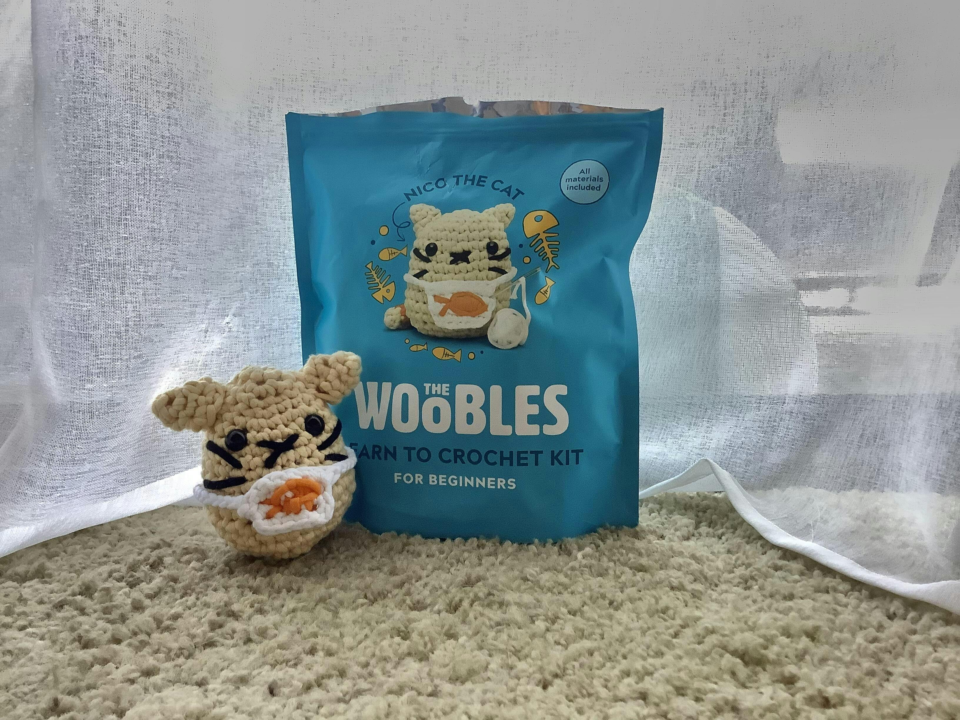 Cat Crochet Kit for Beginners | The Woobles