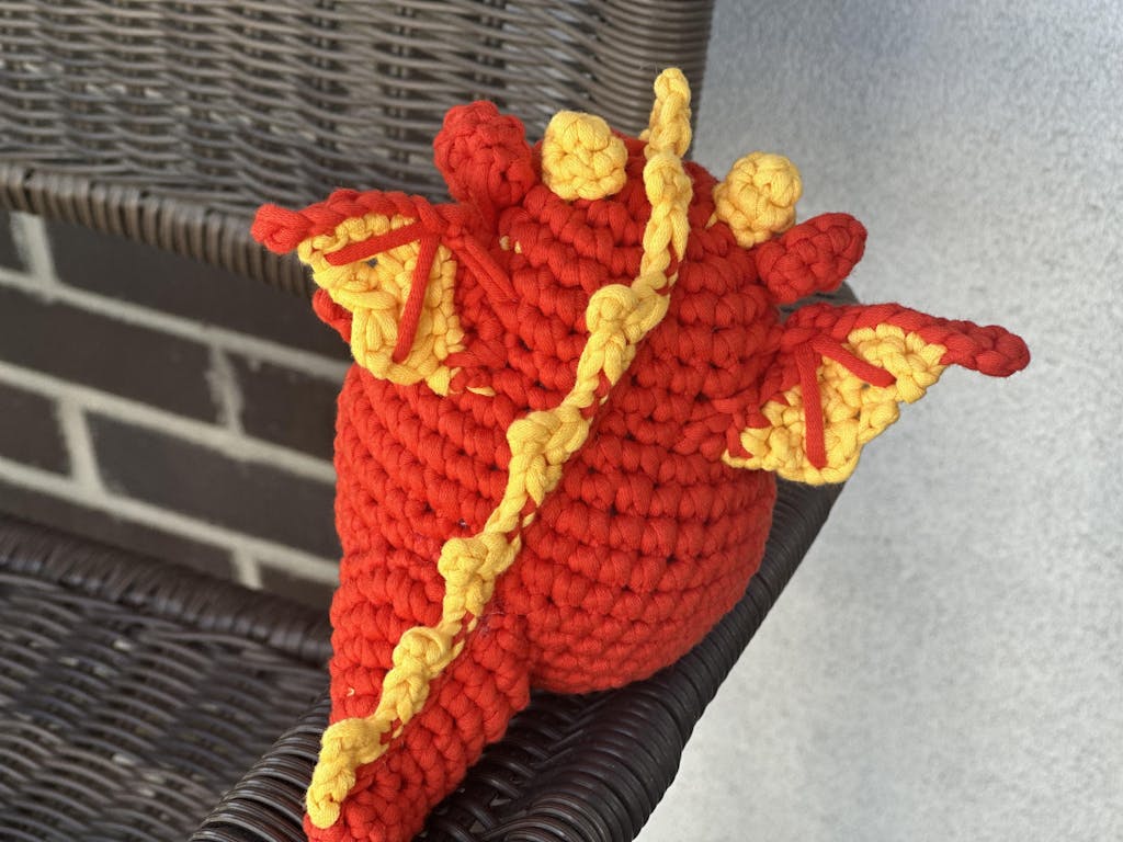 Red Dragon Crochet Kit | The Woobles