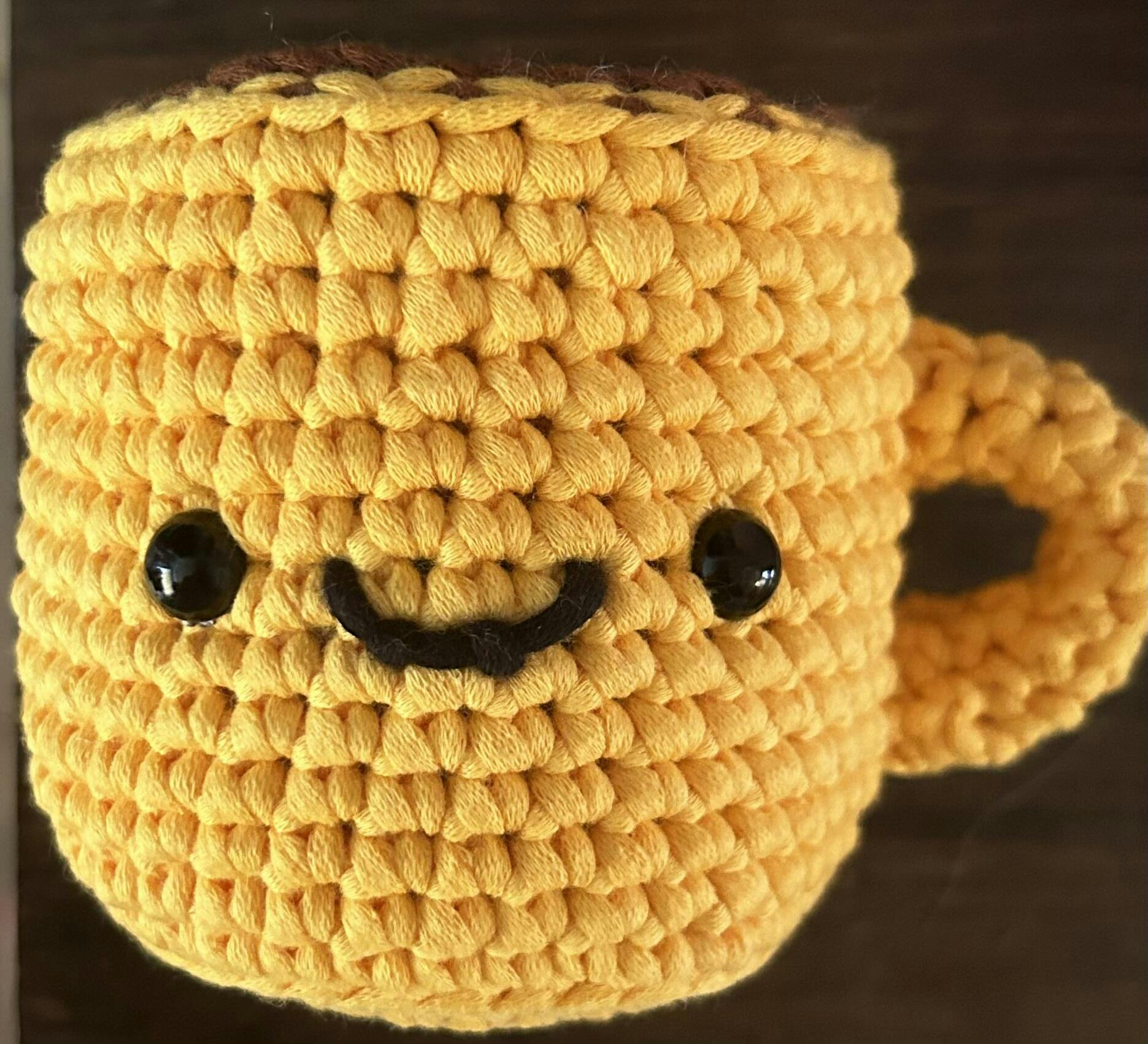 Coffee Mug Crochet Kit for Beginners | The Woobles