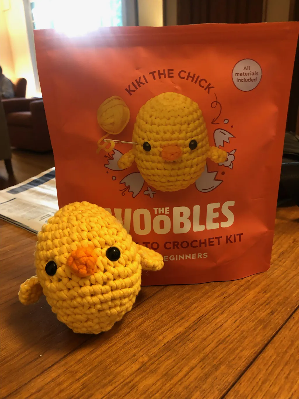 Chick Crochet Kit for Beginners | The Woobles