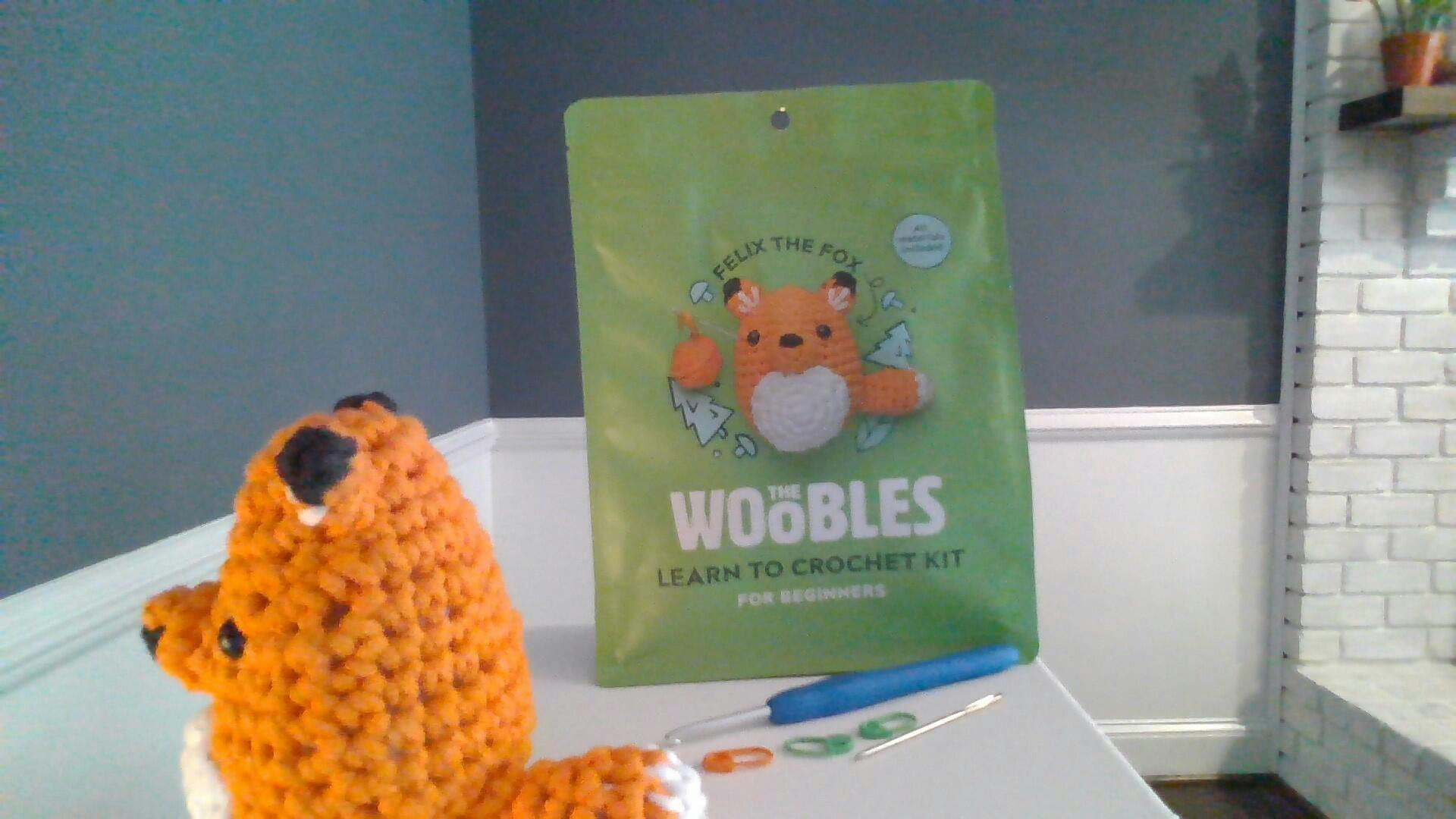 Fox Crochet Kit for Beginners | The Woobles