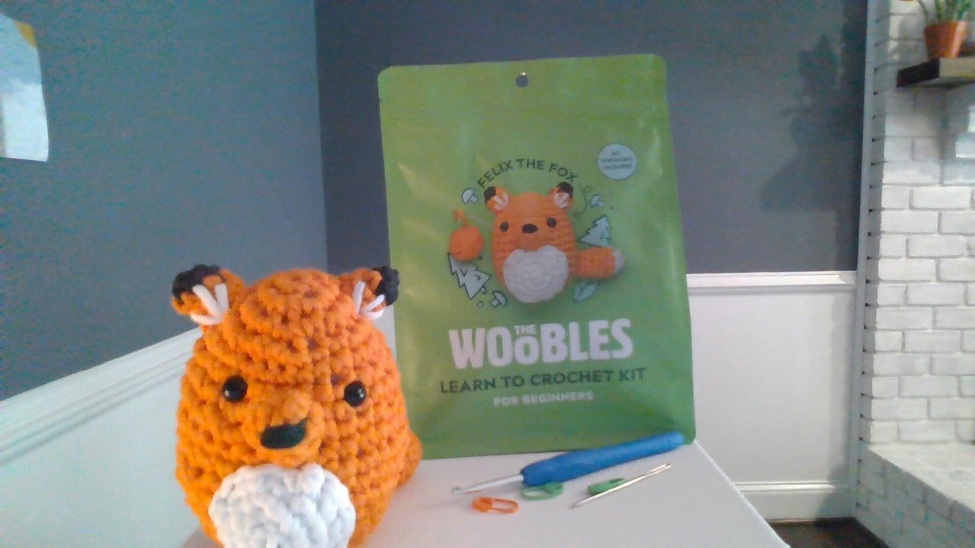 Fox Crochet Kit for Beginners | The Woobles