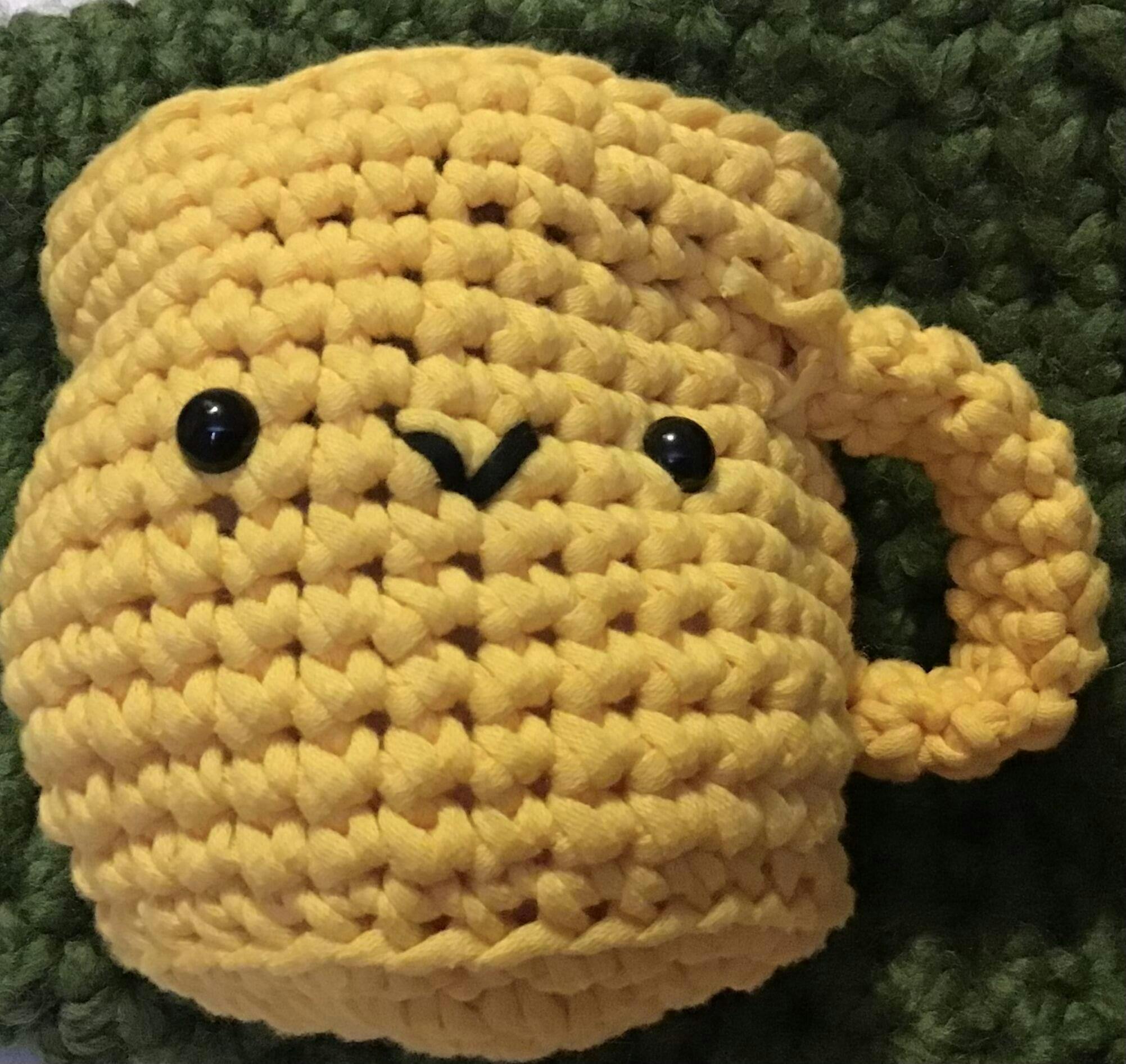 Coffee Mug Crochet Kit for Beginners | The Woobles