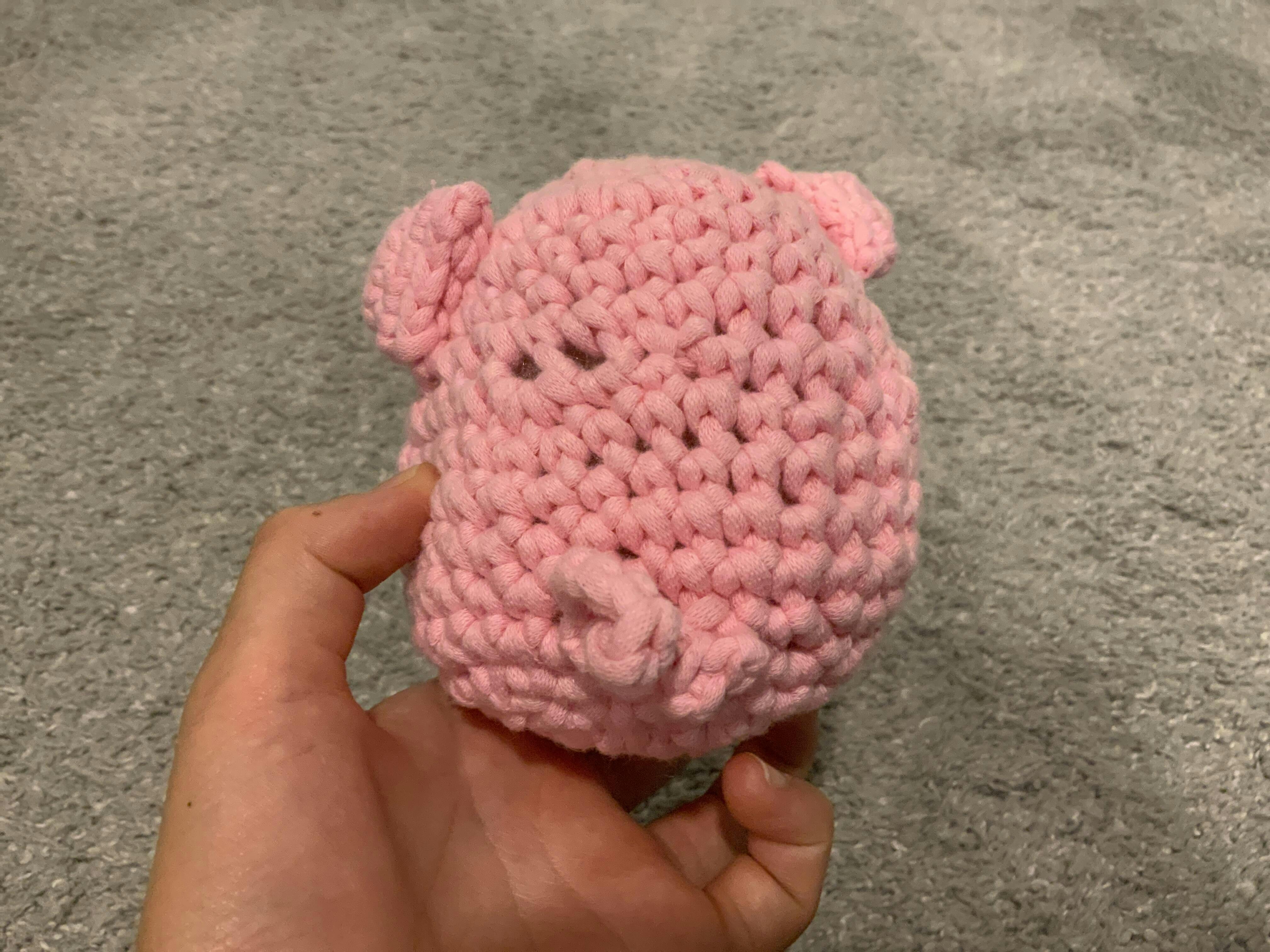 Pig Crochet Kit for Beginners | The Woobles