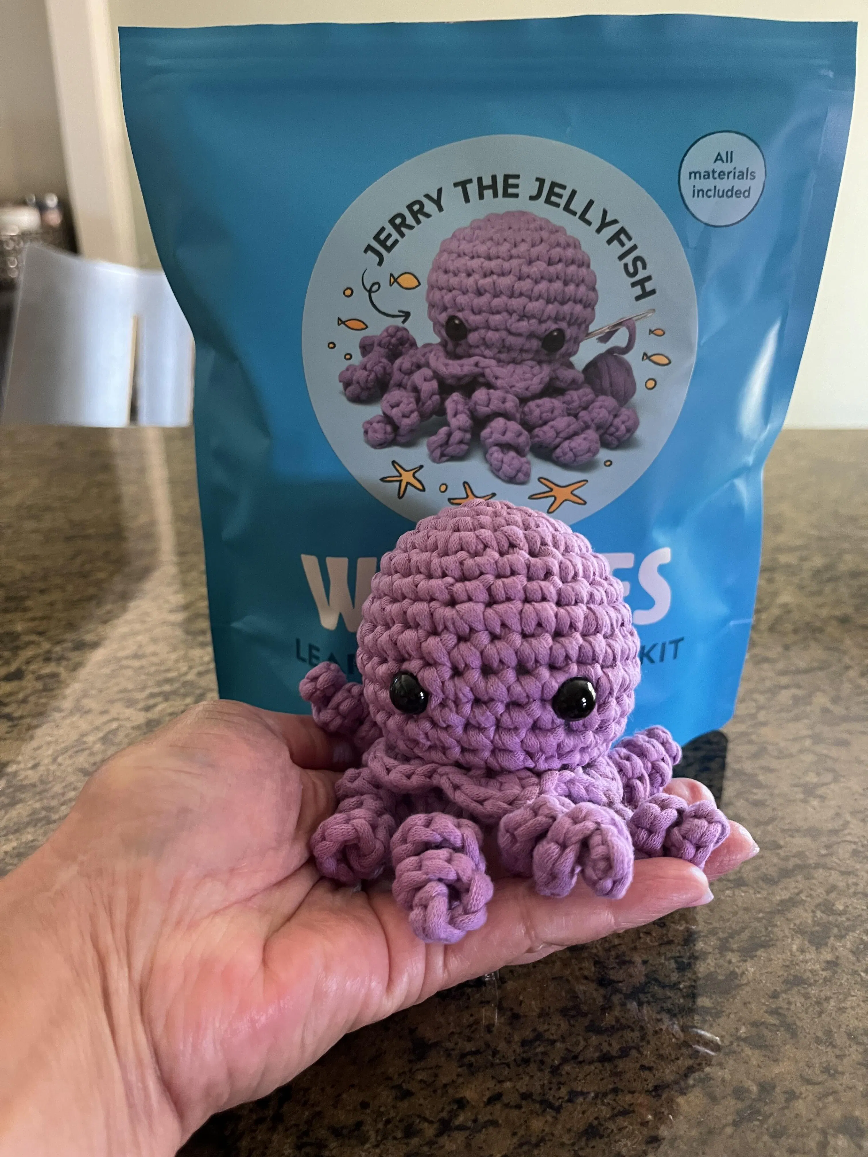 Jellyfish Crochet Kit for Beginners | The Woobles