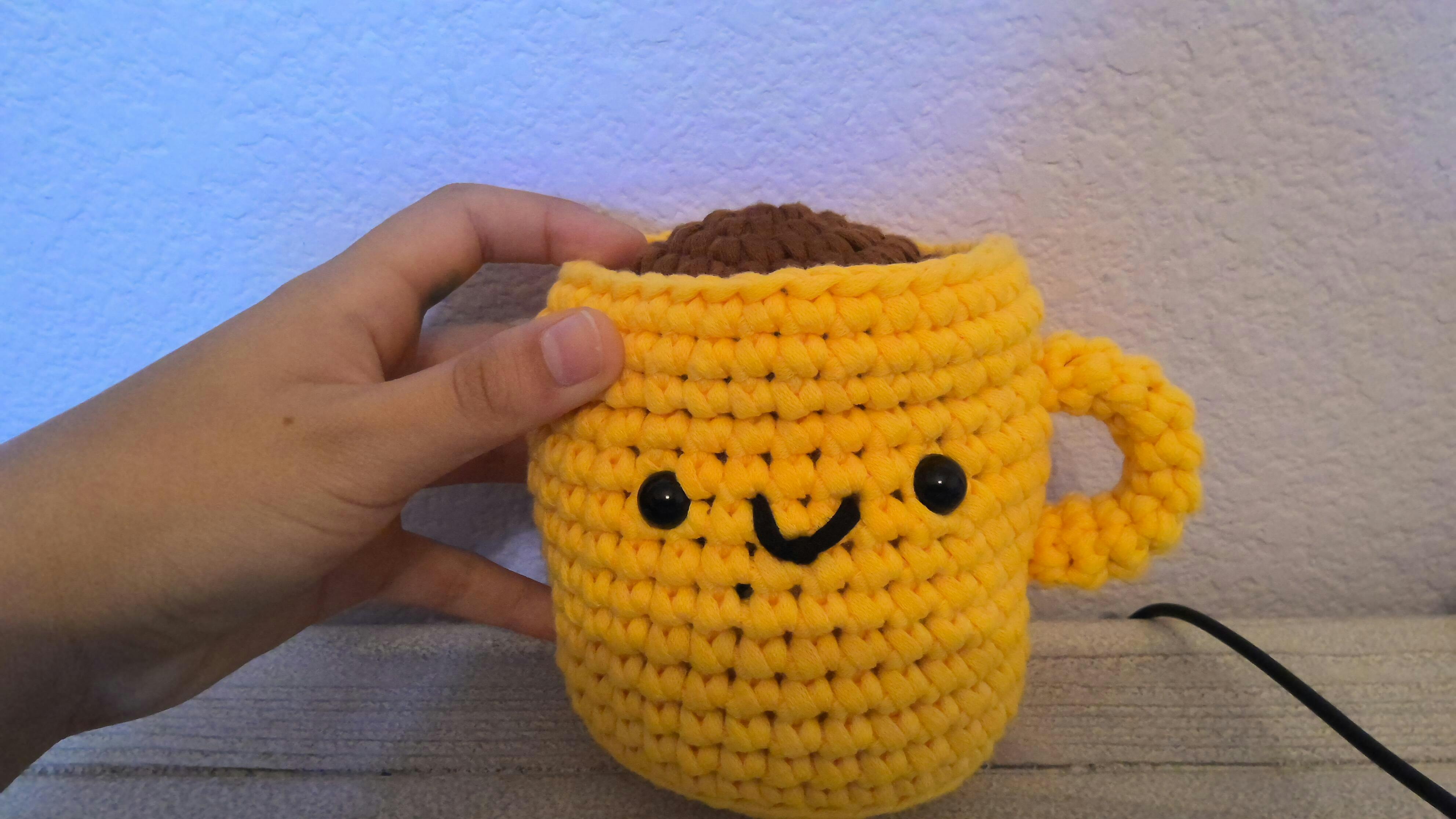 Coffee Mug Crochet Kit for Beginners | The Woobles