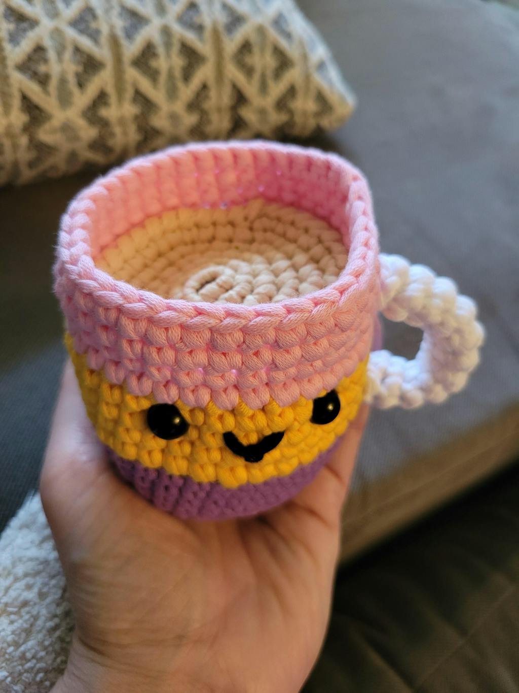 Coffee Mug Crochet Kit for Beginners | The Woobles