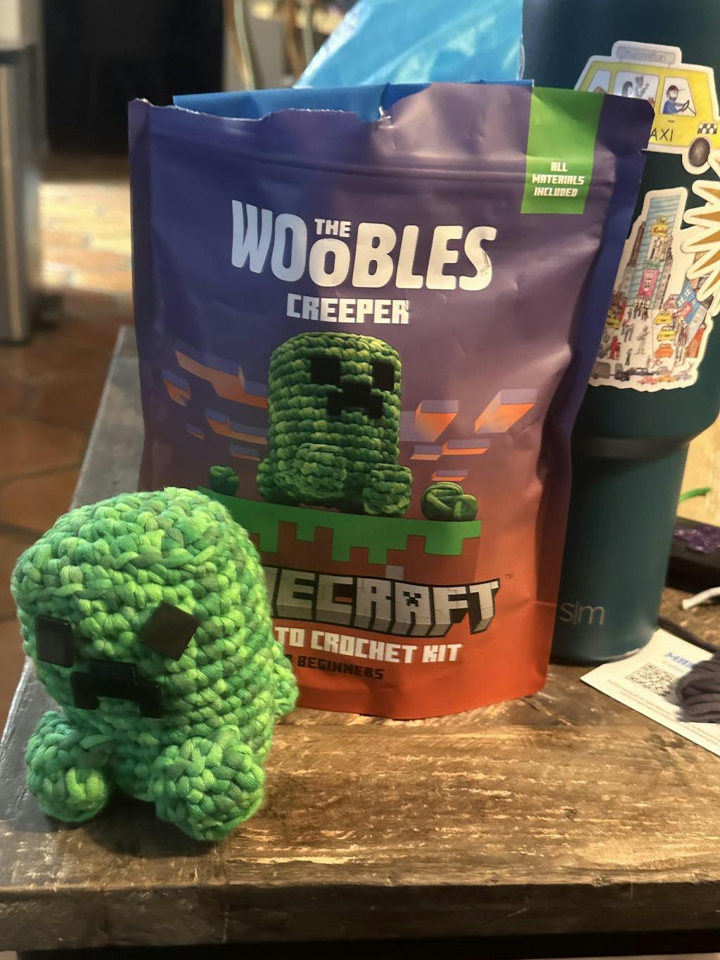 Minecraft Creeper Crochet Kit for Beginners | The Woobles