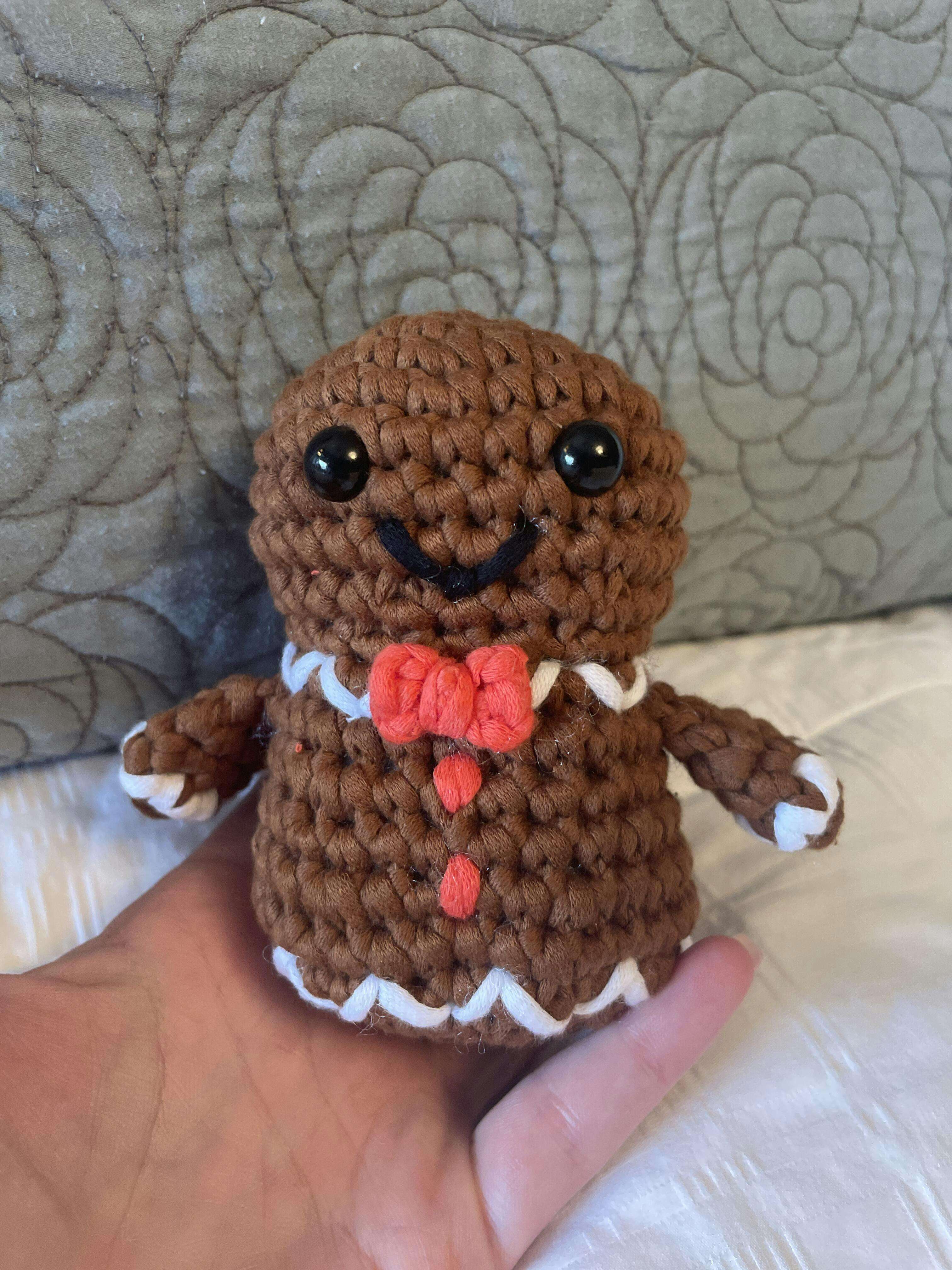 Gingerbread Man Crochet Kit for Beginners | The Woobles
