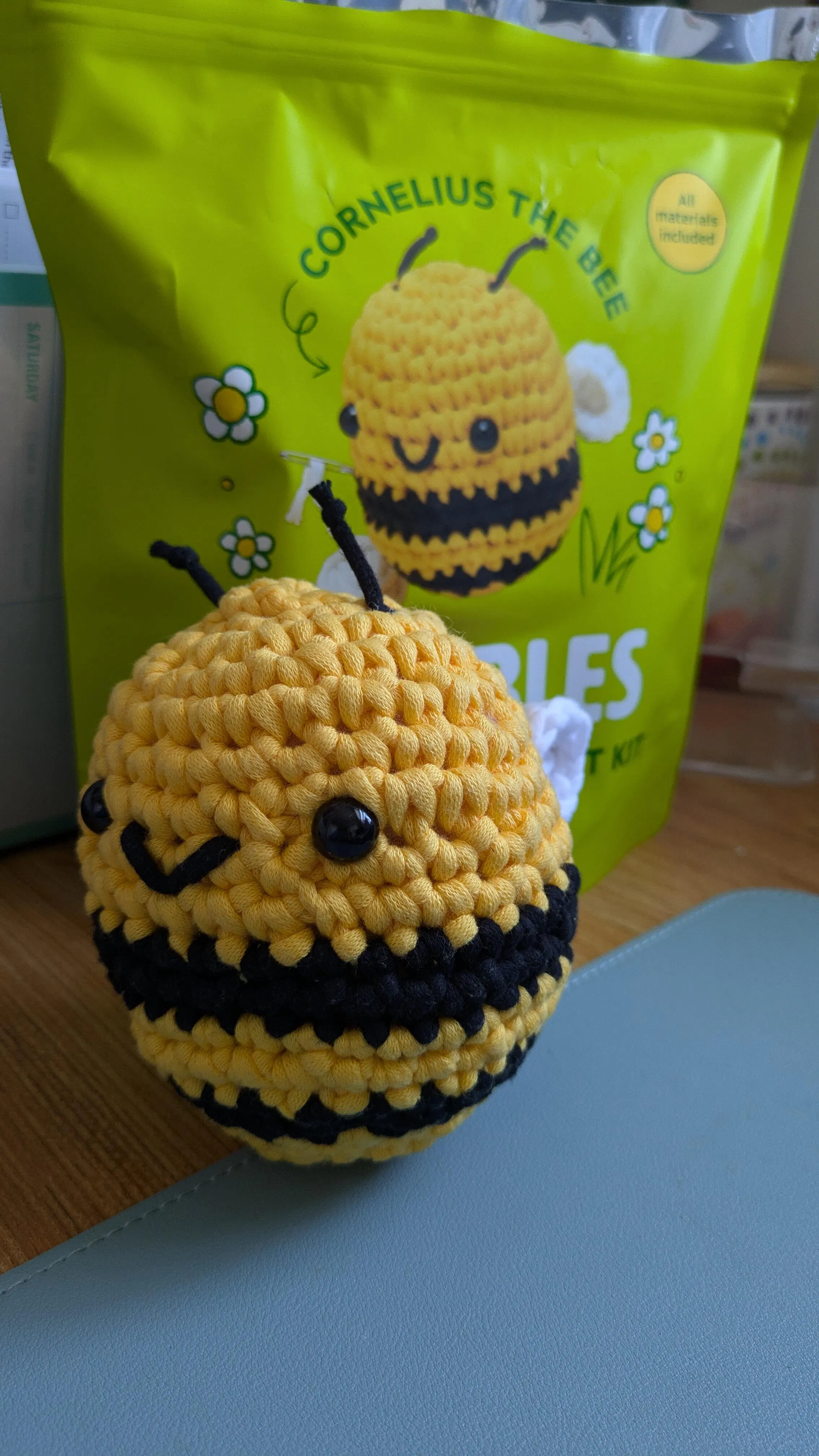 Bee Crochet Kit for Beginners | The Woobles