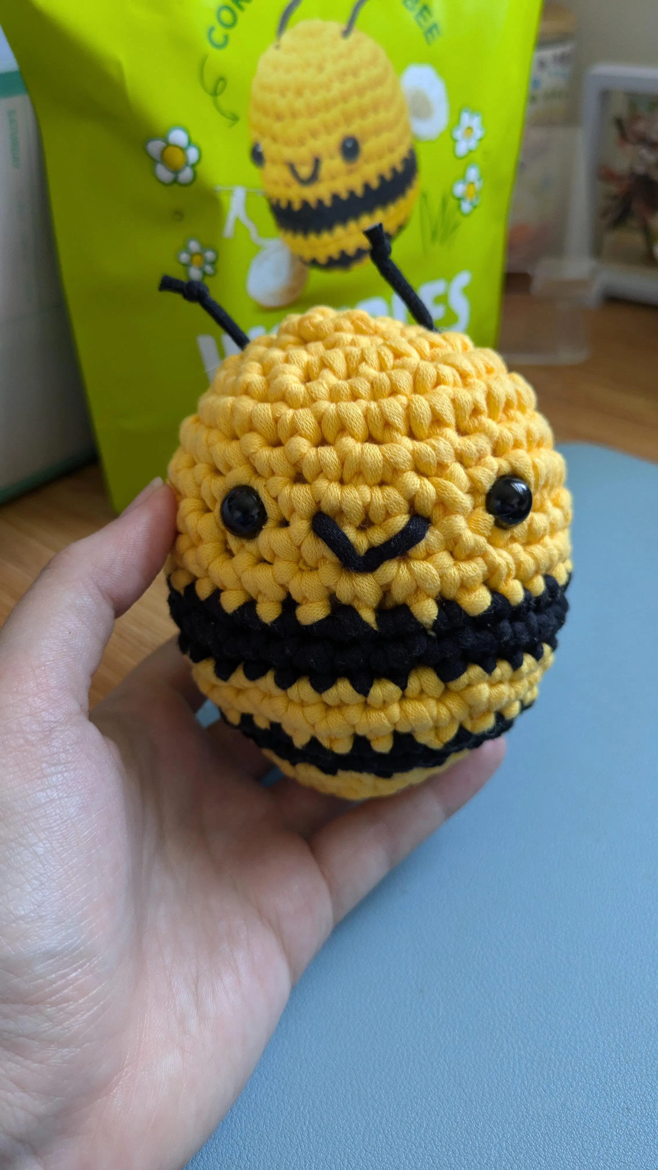 Bee Crochet Kit for Beginners | The Woobles