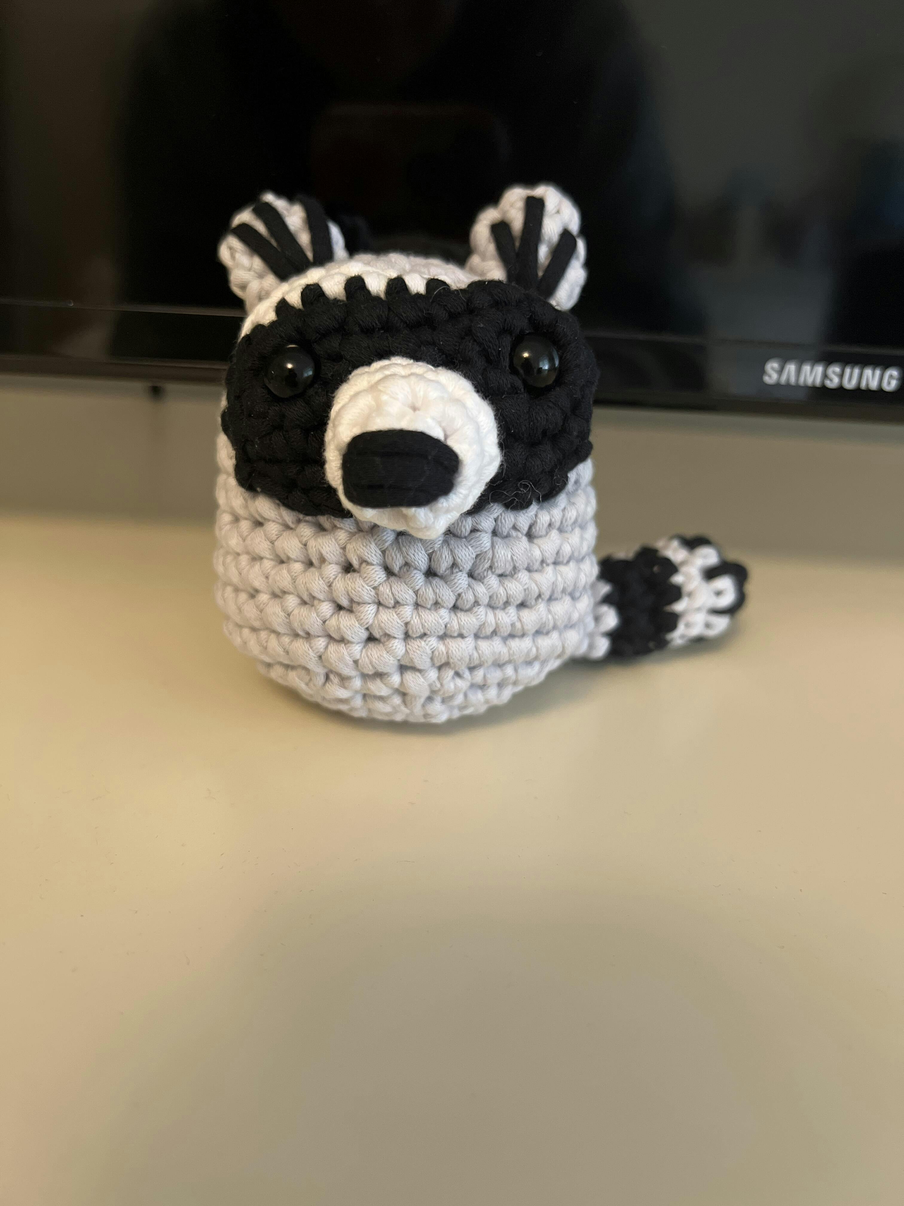 Raccoon Crochet Kit for Beginners | The Woobles