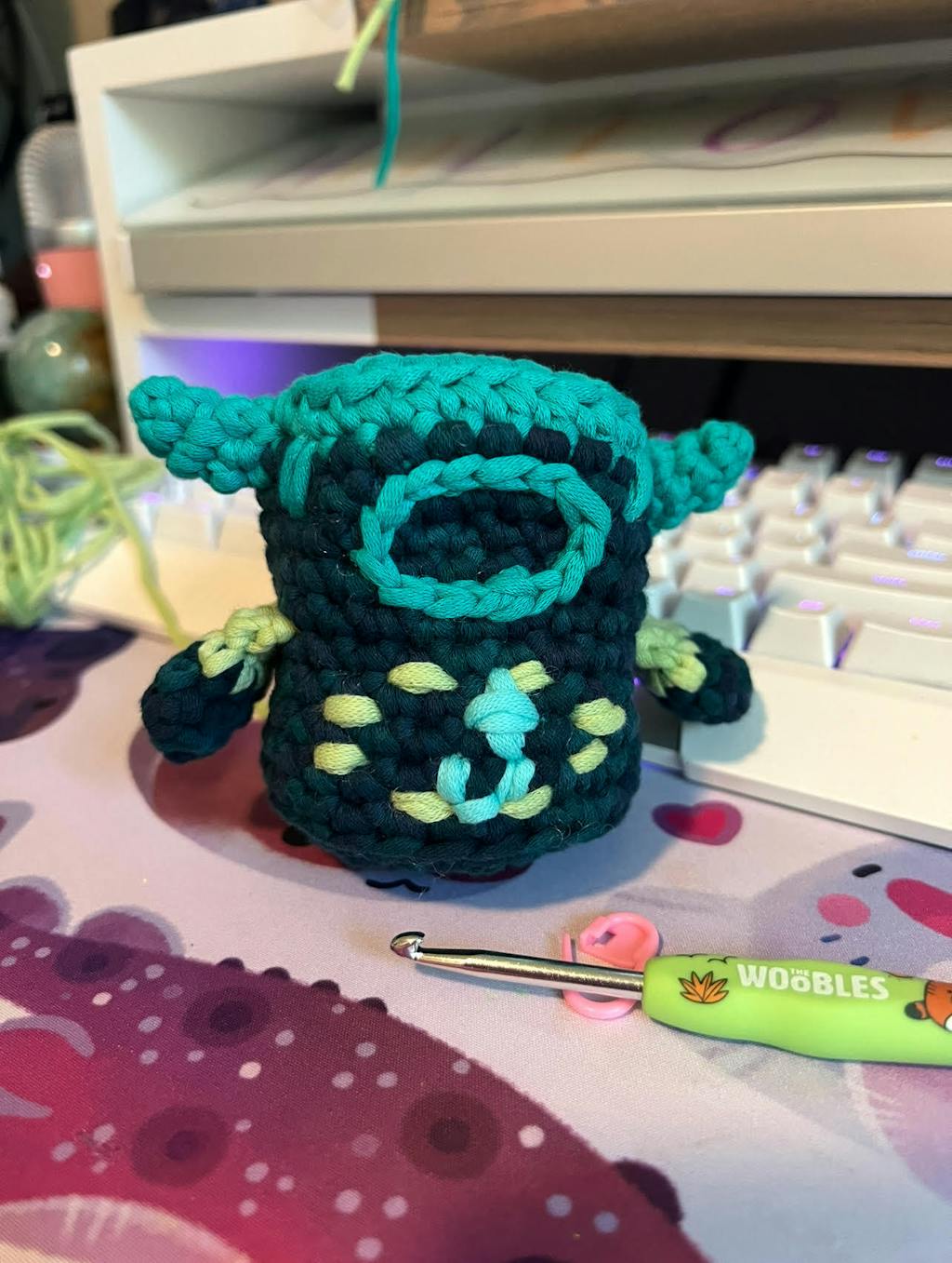 Minecraft Warden Crochet Kit for Beginners | The Woobles