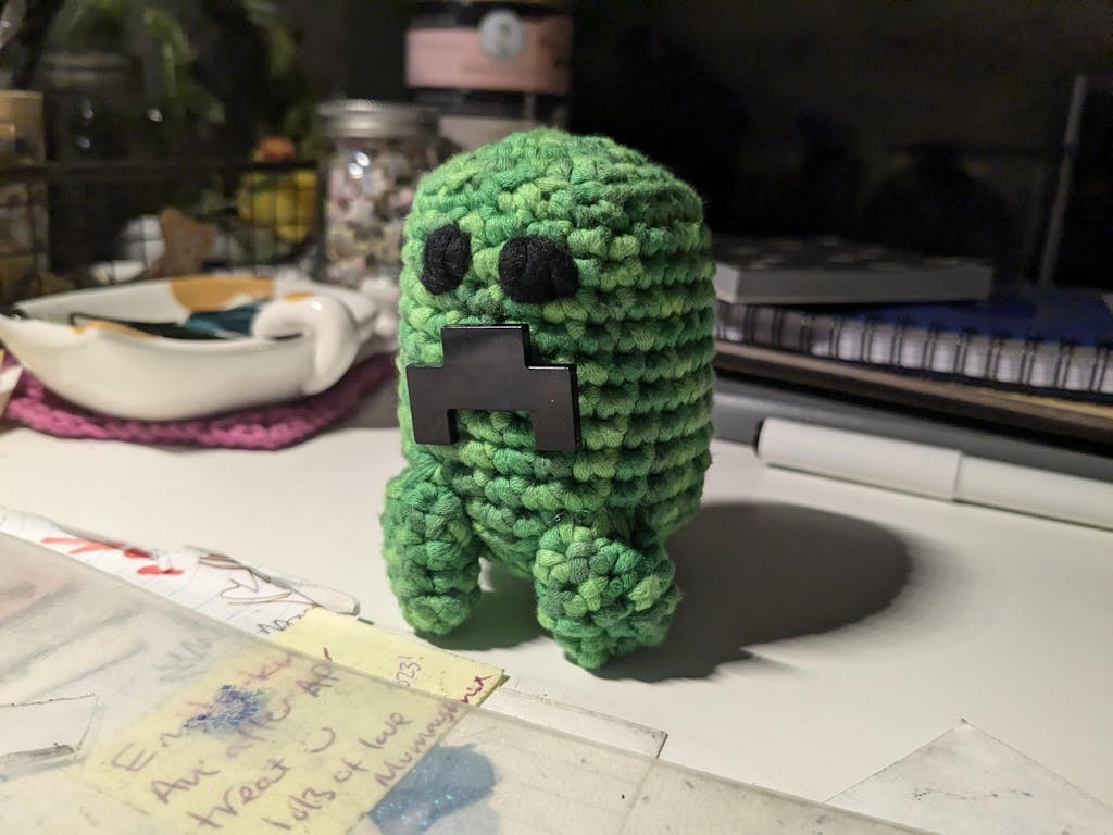 Minecraft Creeper Crochet Kit for Beginners | The Woobles