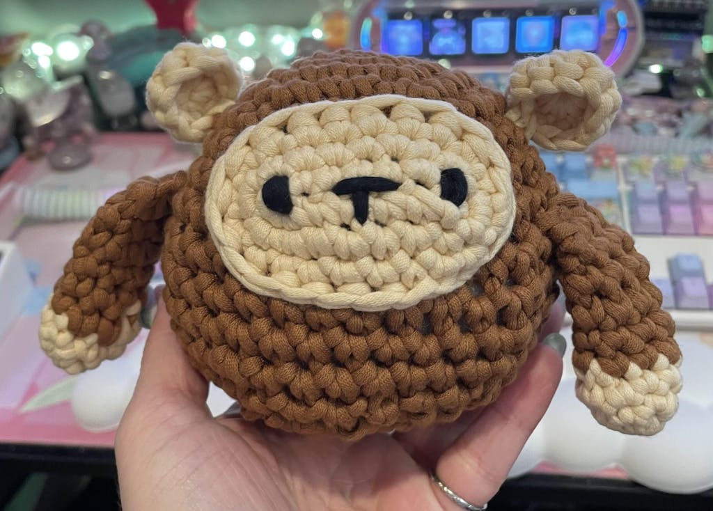 Monkey Crochet Kit for Beginners | The Woobles
