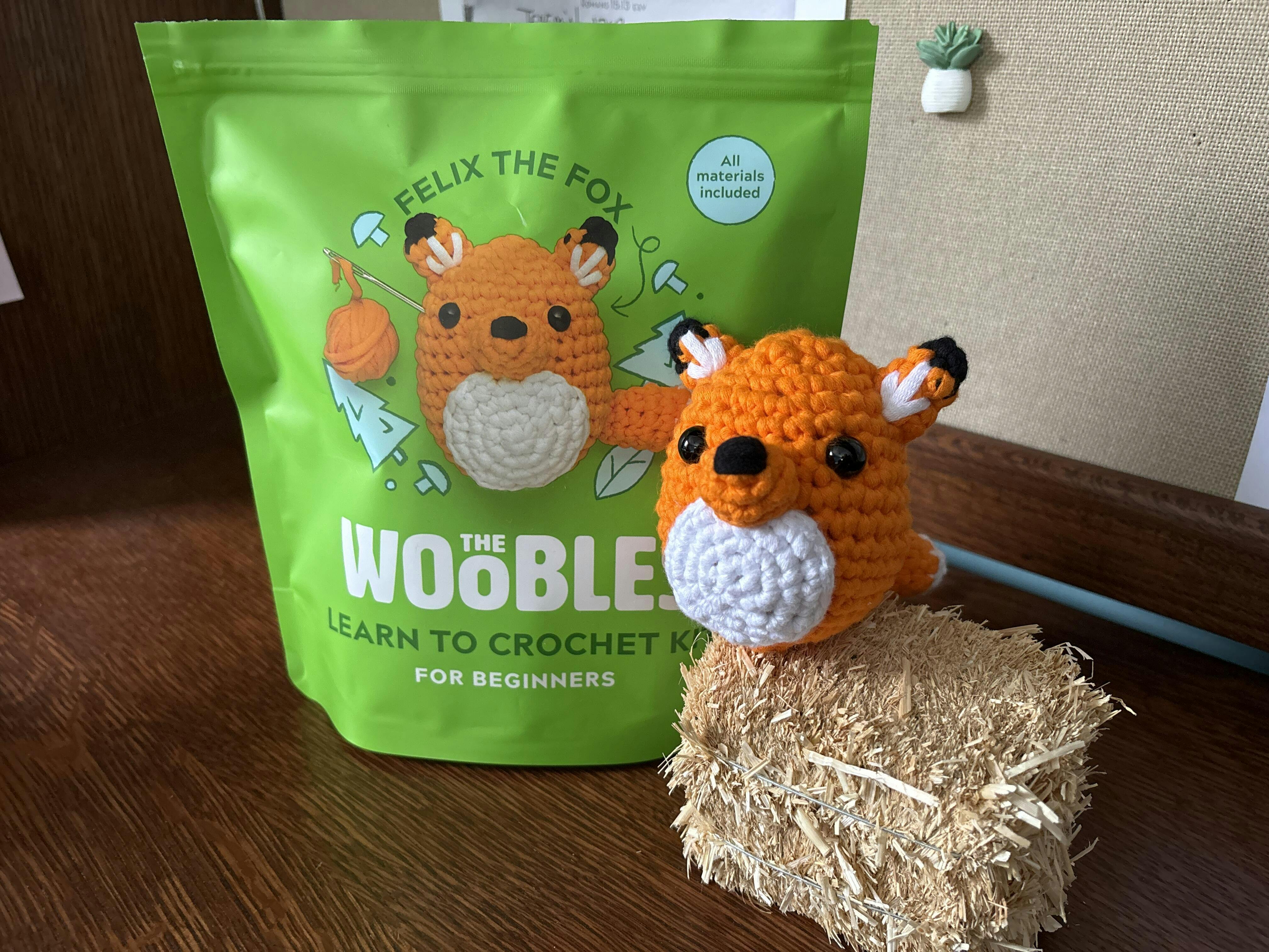 Fox Crochet Kit for Beginners | The Woobles