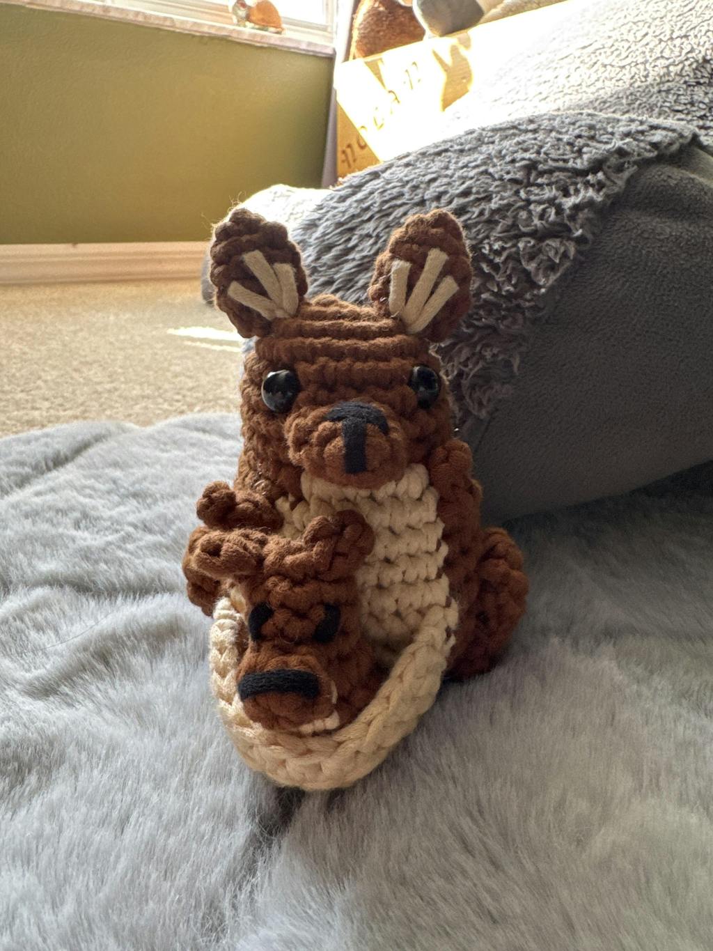Kangaroo Crochet Kit | The Woobles