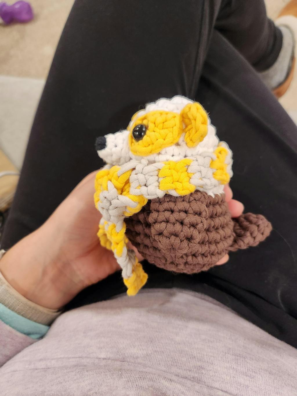 Hufflepuff™ Badger and Scarf Crochet Bundle | The Woobles
