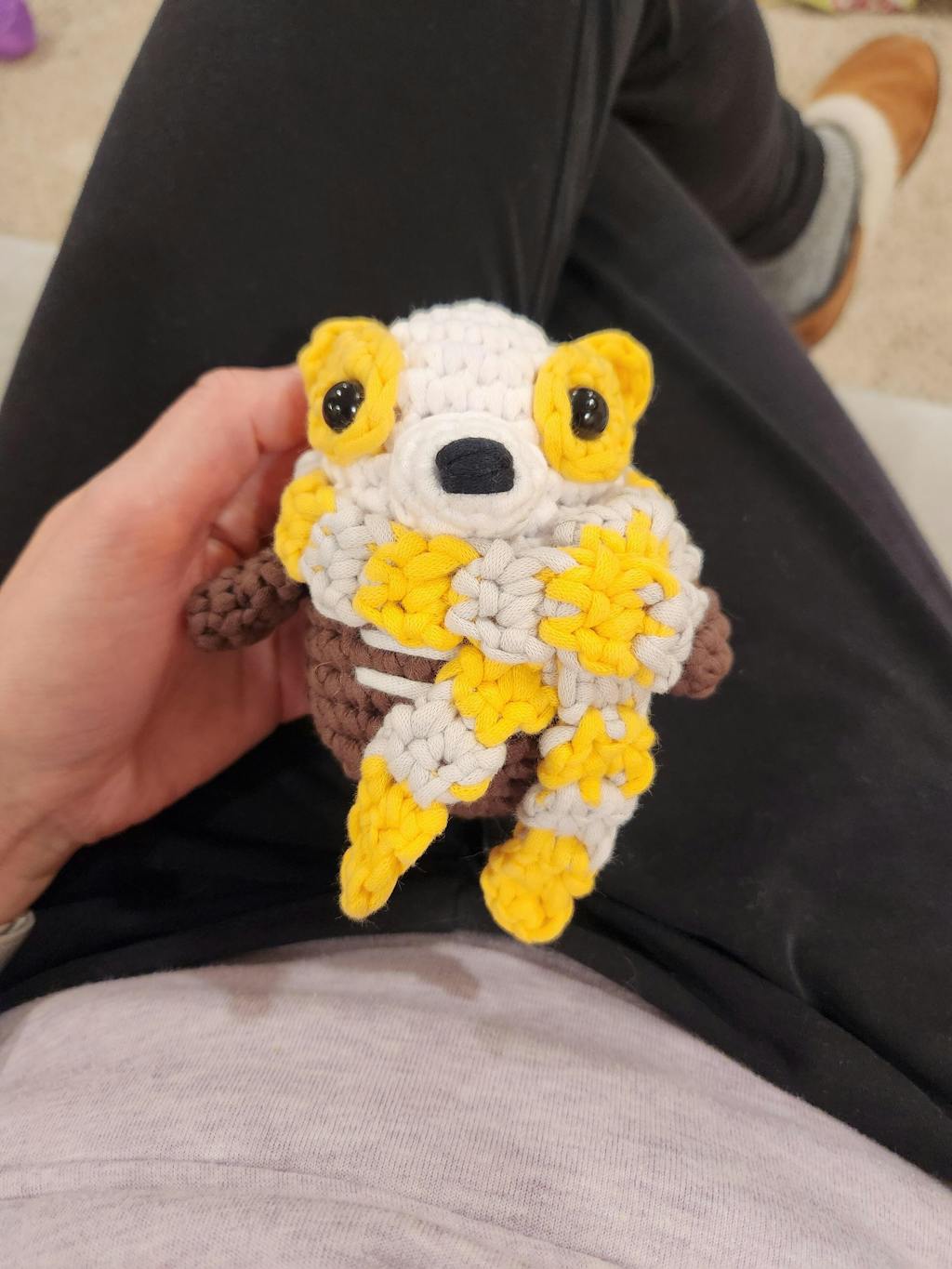 Hufflepuff™ Badger and Scarf Crochet Bundle | The Woobles