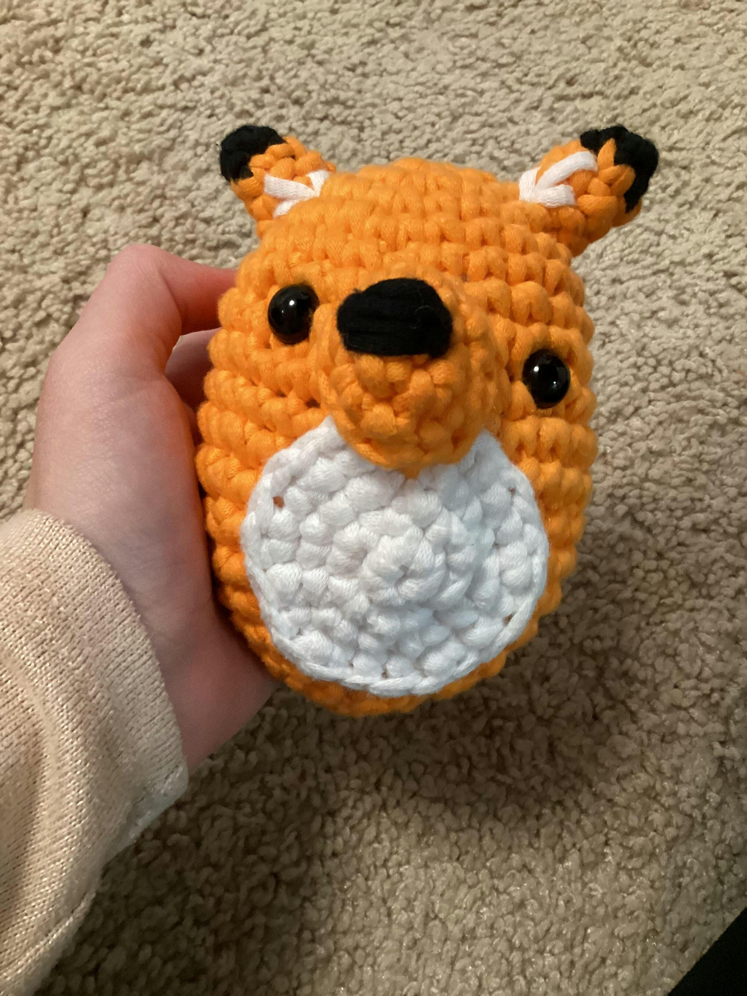 Fox Crochet Kit for Beginners | The Woobles
