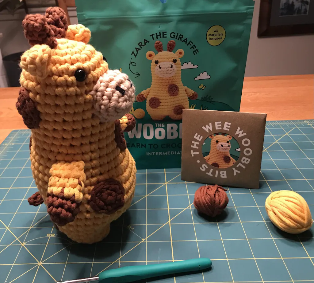 Zara the Giraffe Crochet Kit | The Woobles