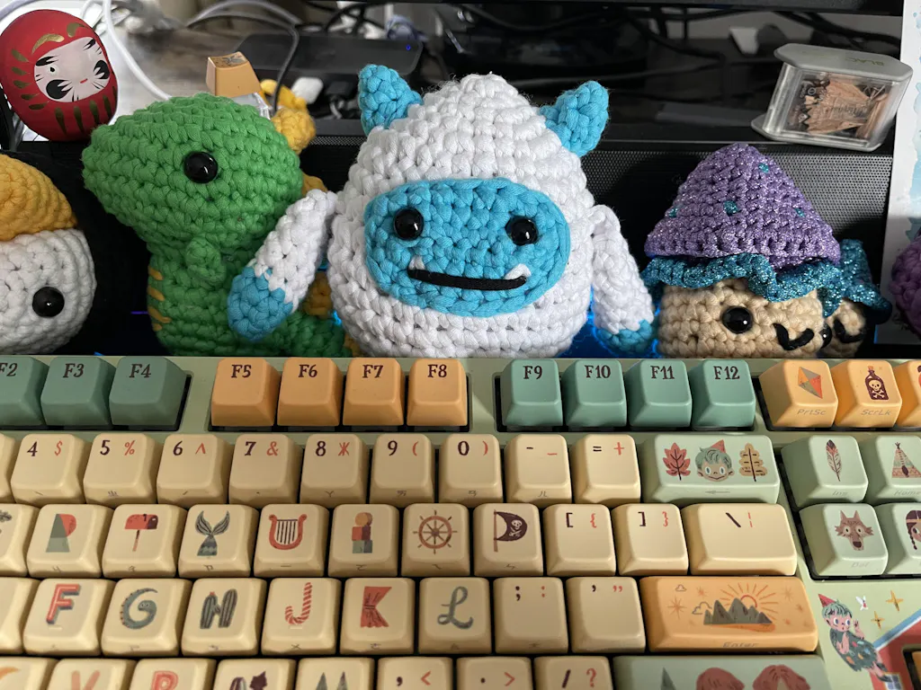 Yeti Crochet Kit | Learn to Crochet with The Woobles