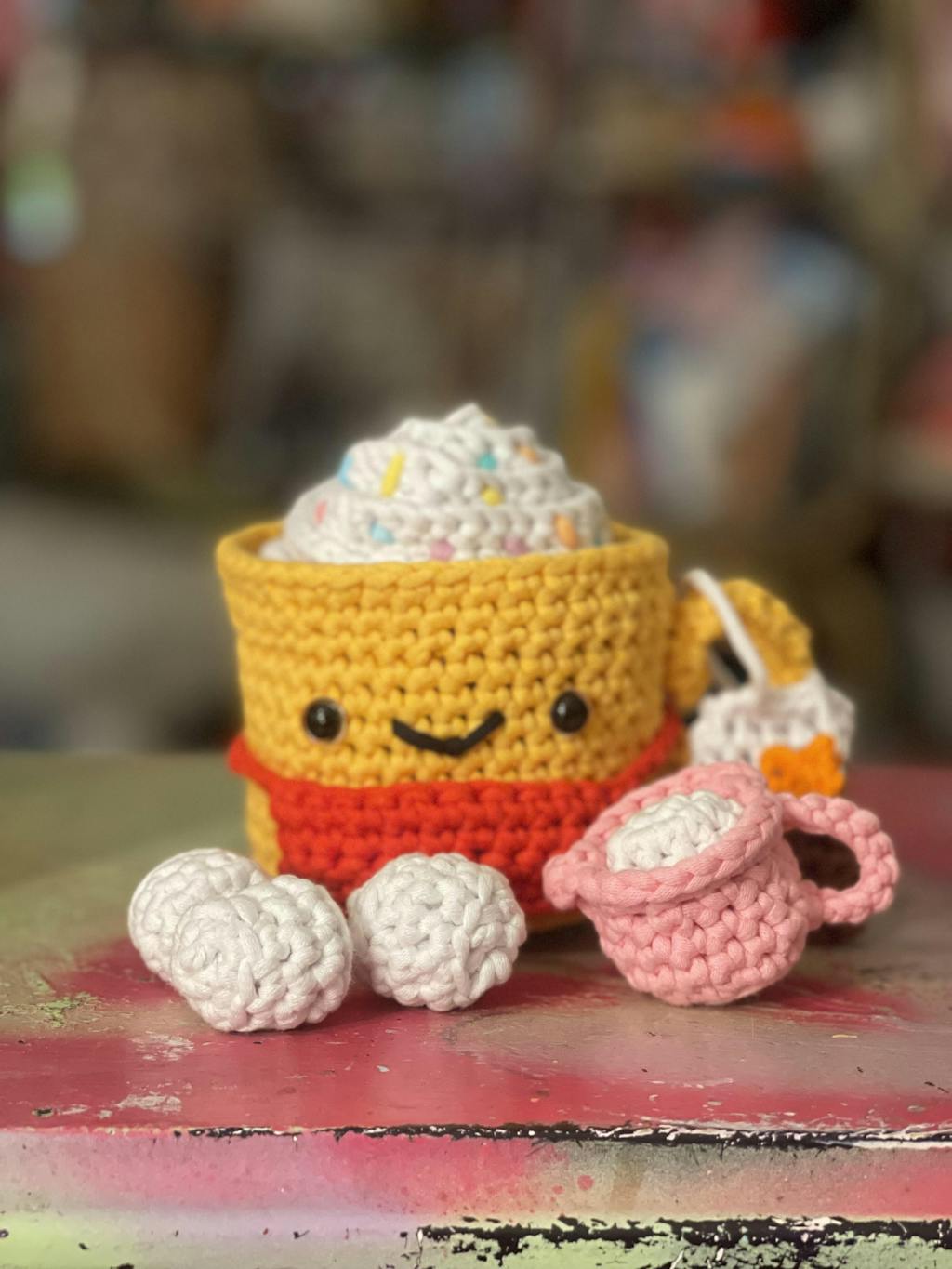 Coffee Mug Crochet Kit for Beginners | The Woobles