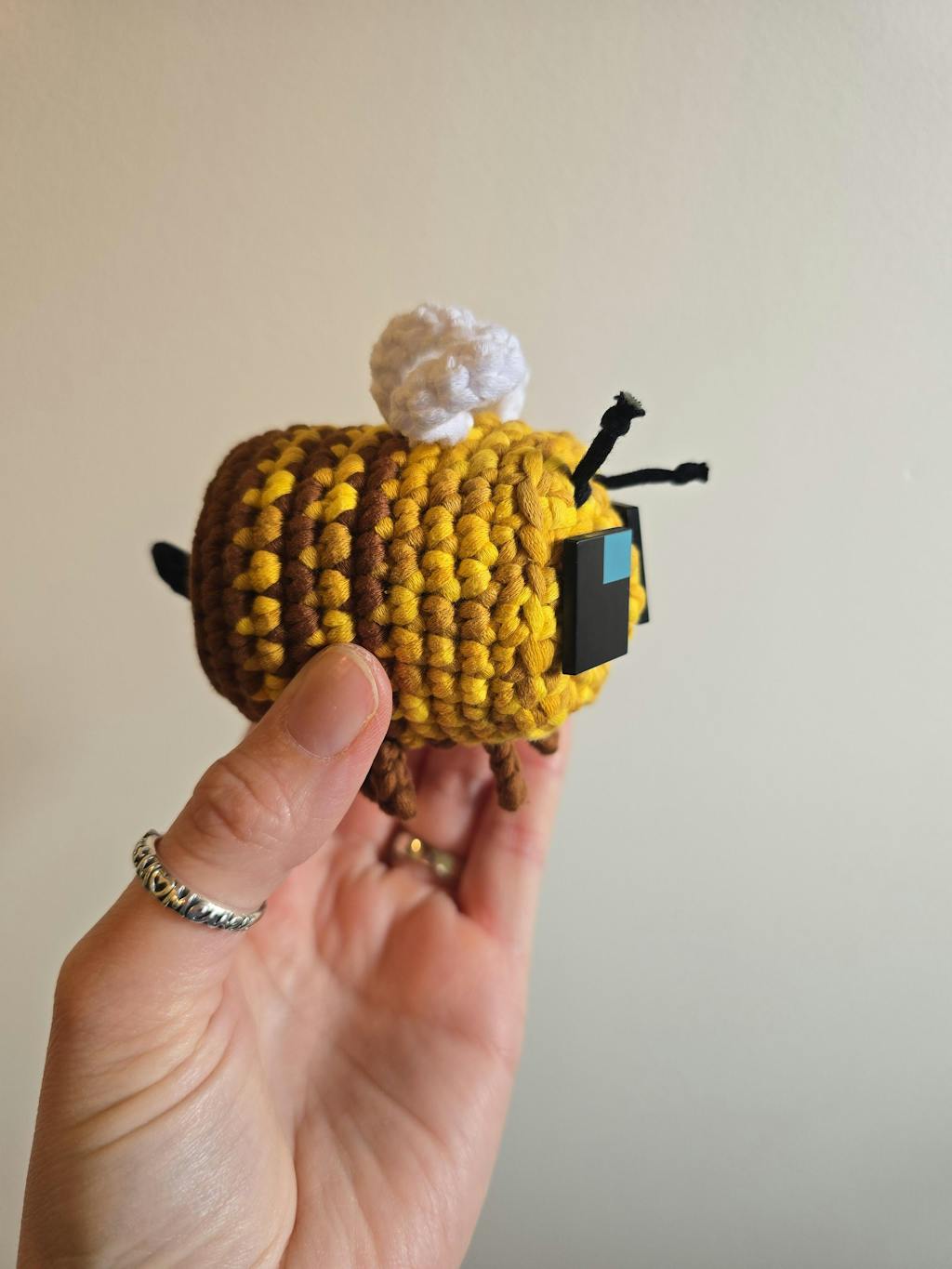Minecraft Bee Crochet Kit for Beginners | The Woobles