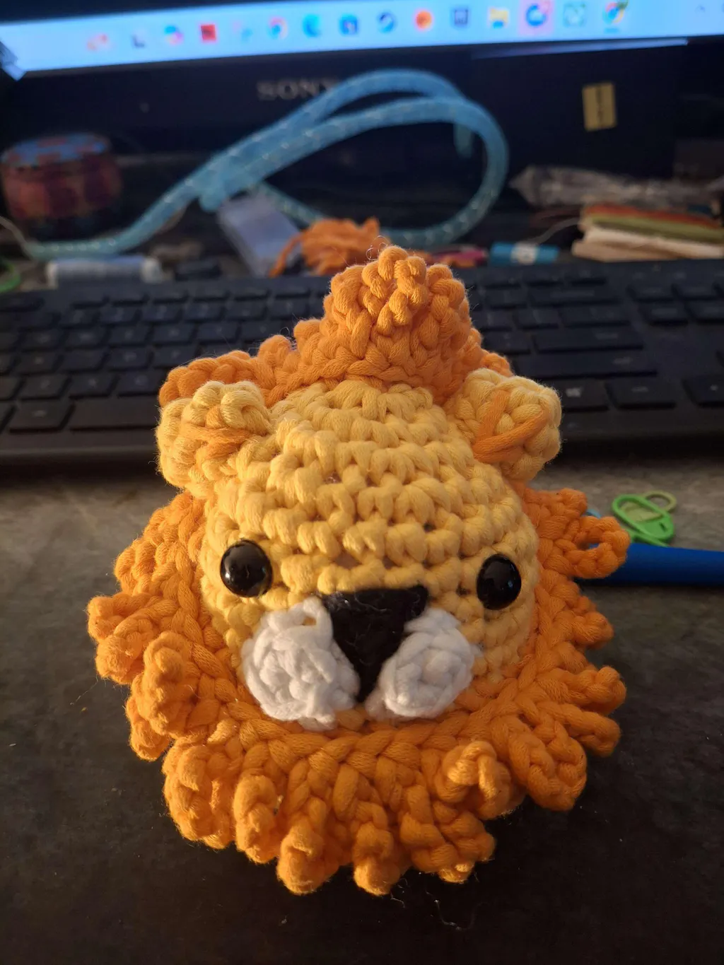 Lion Crochet Kit | The Woobles