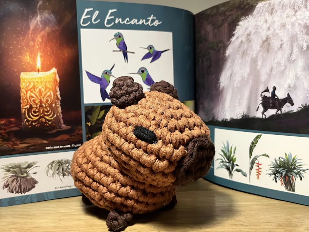 Hugh the Capybara Extra Squeezy Crochet Kit | The Woobles