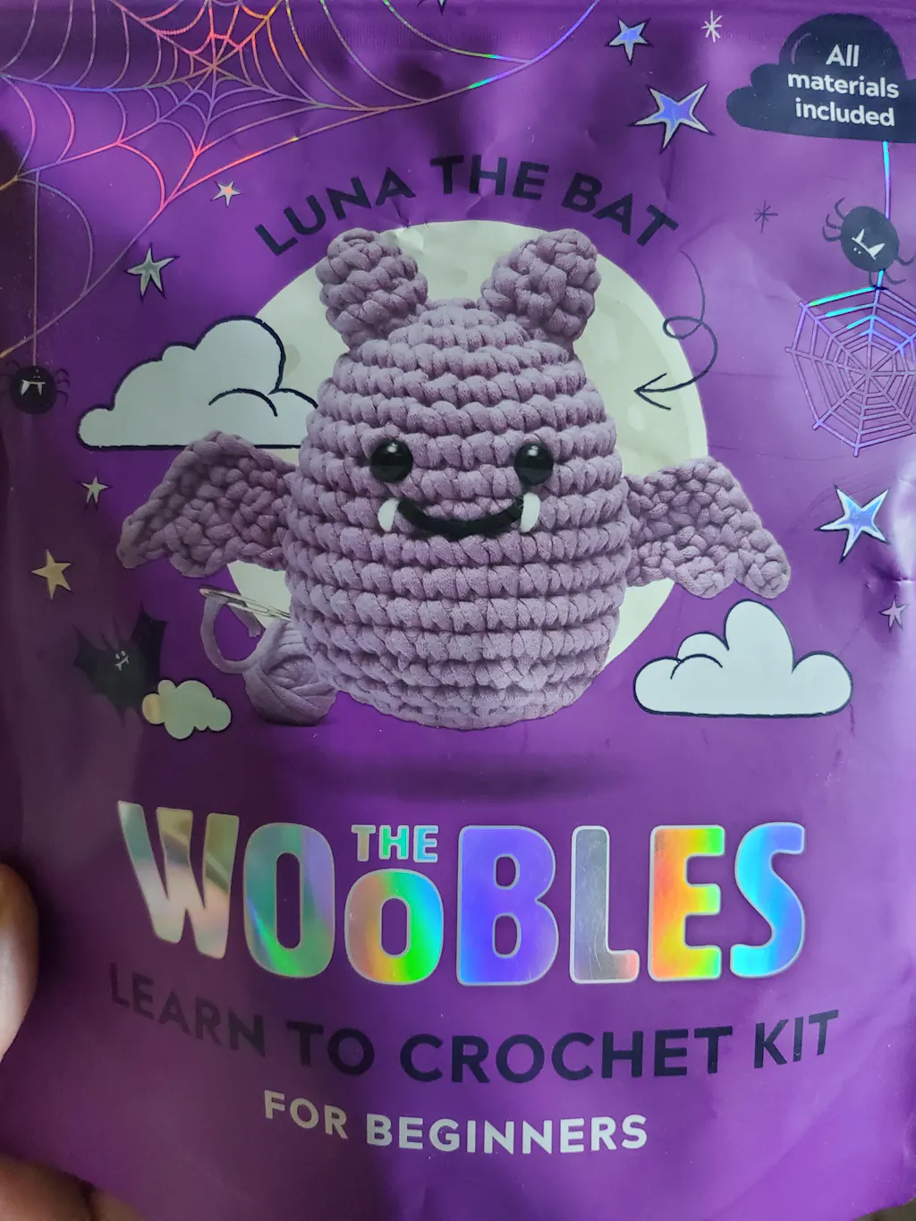 Bat Crochet Kit for Beginners | The Woobles