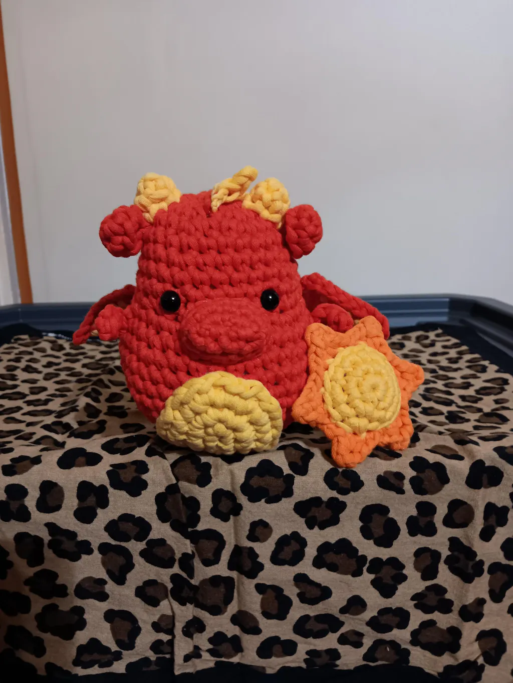 Red Dragon Crochet Kit | The Woobles
