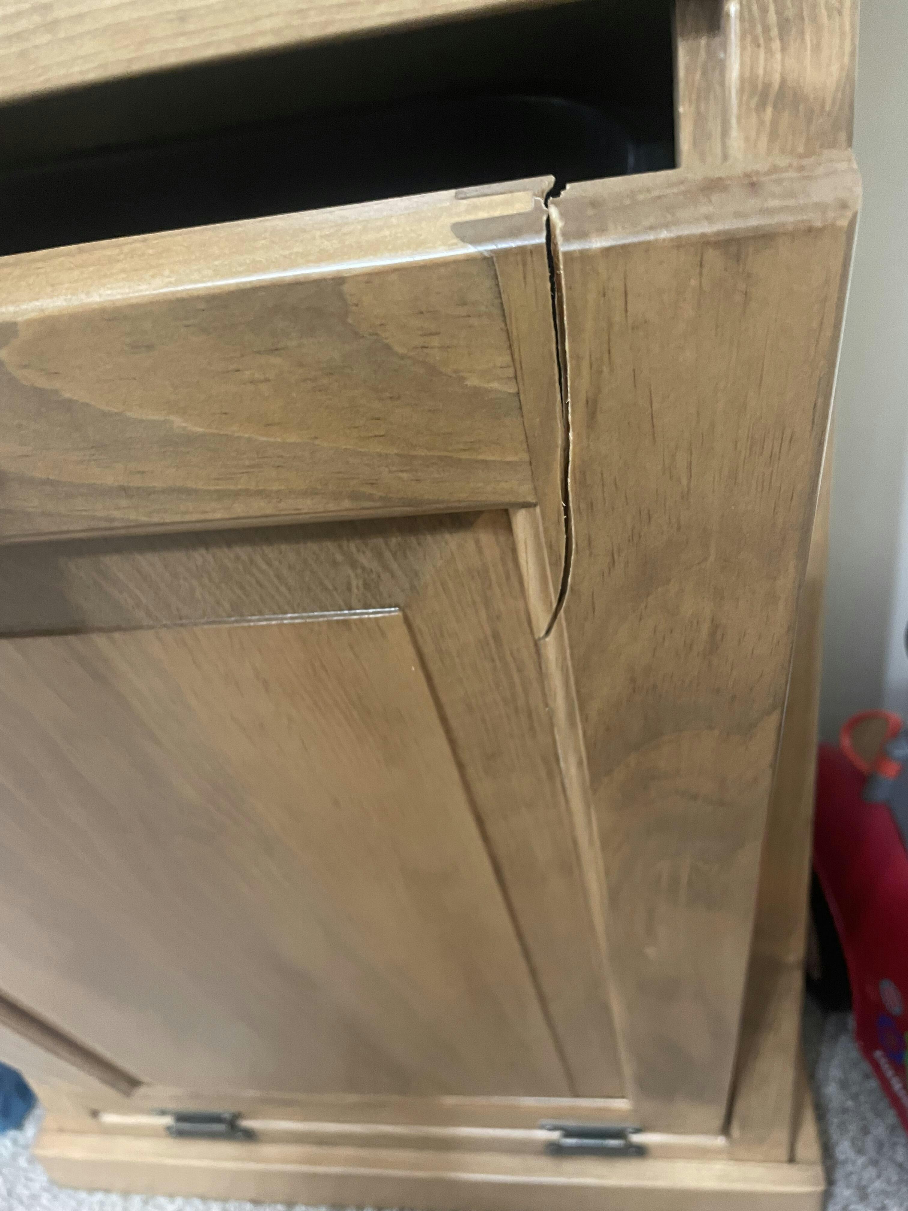 Amish Tilt Out Trash Bin Cabinet / QUICK-SHIP (SHIPS IN 2-4 WEEKS ...